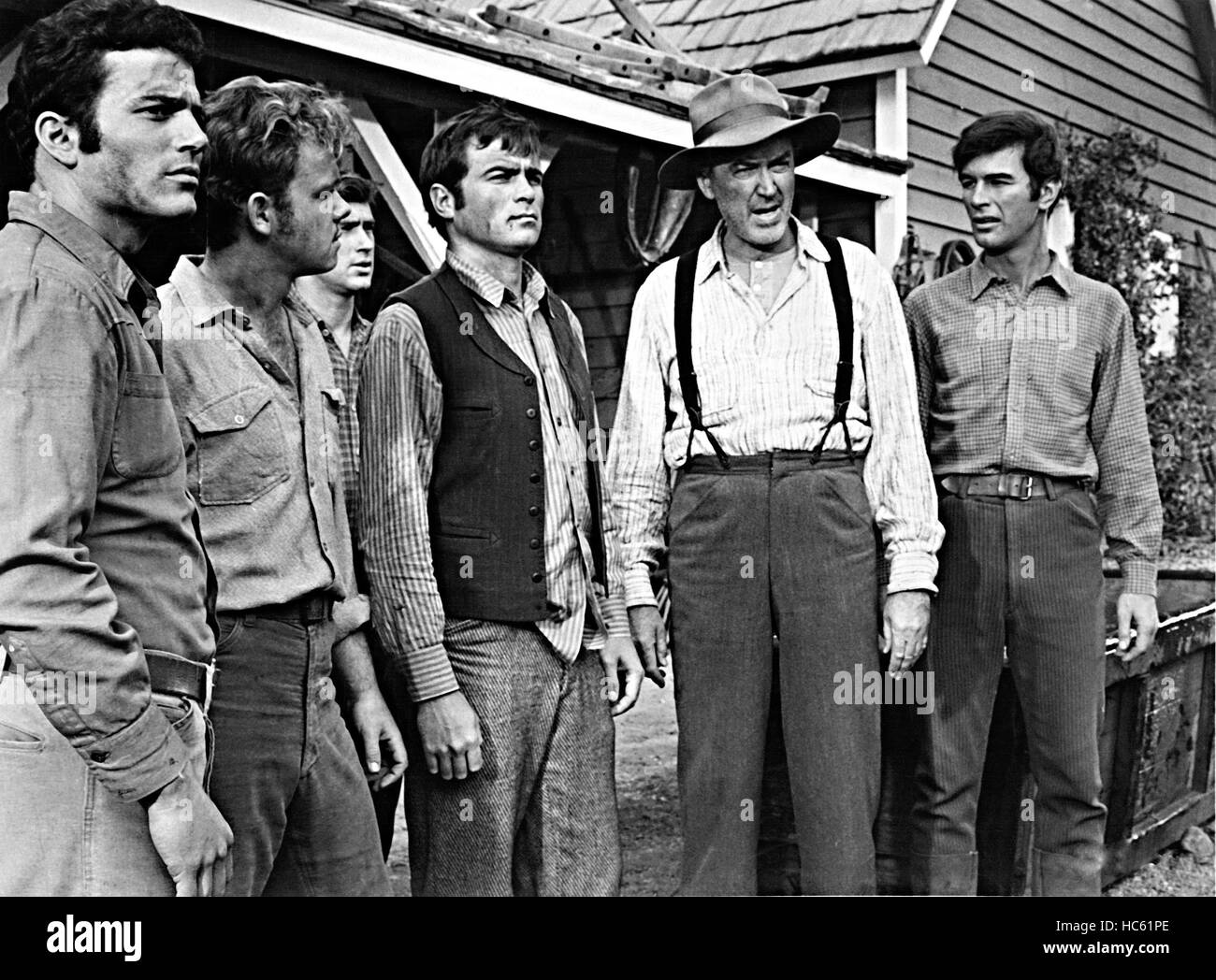 SHENANDOAH, Patrick Wayne, Tim McIntire, Glenn Corbett, James Stewart ...