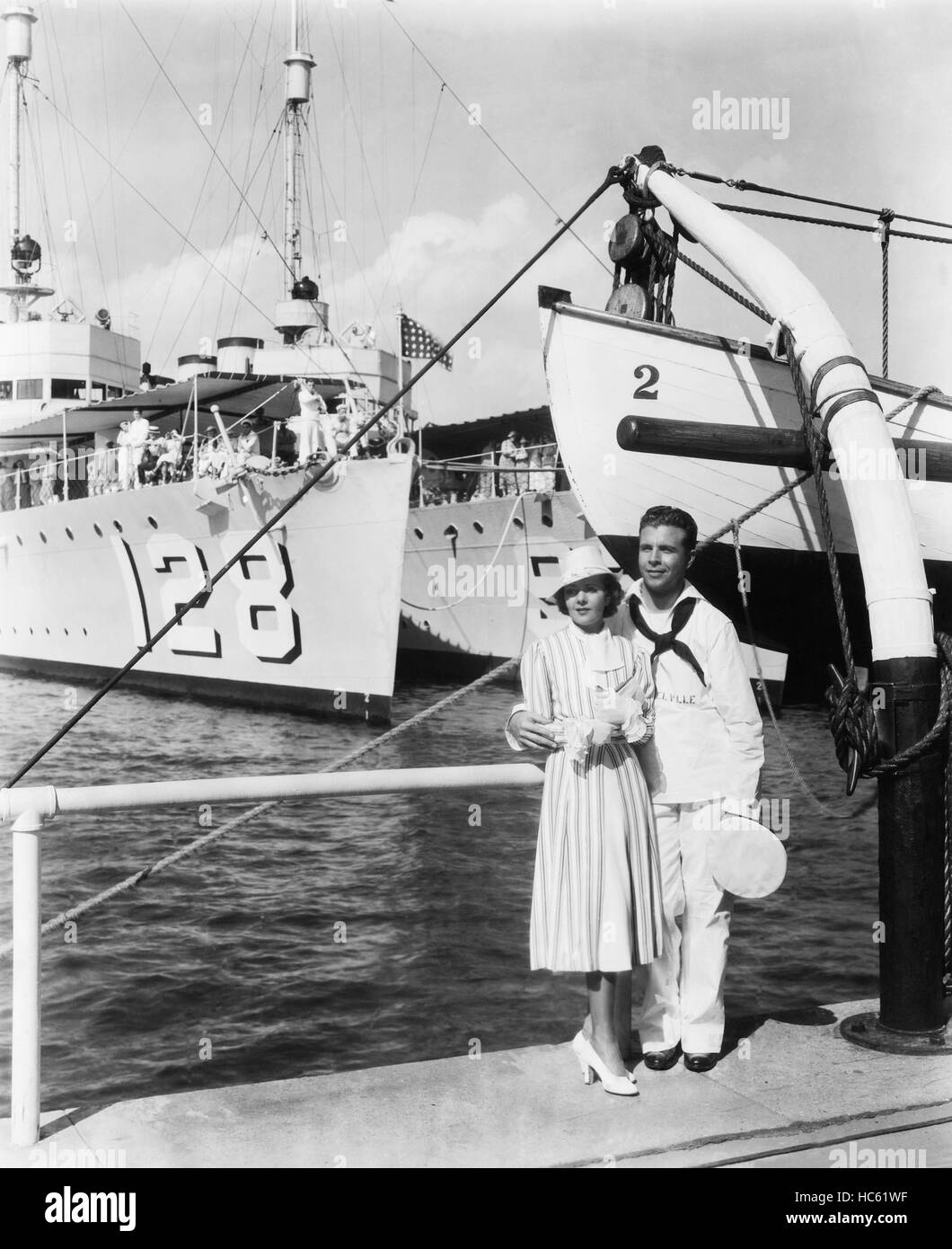 SHIPMATES FOREVER, Ruby Keeler, Dick Powell, 1935 Stock Photo - Alamy
