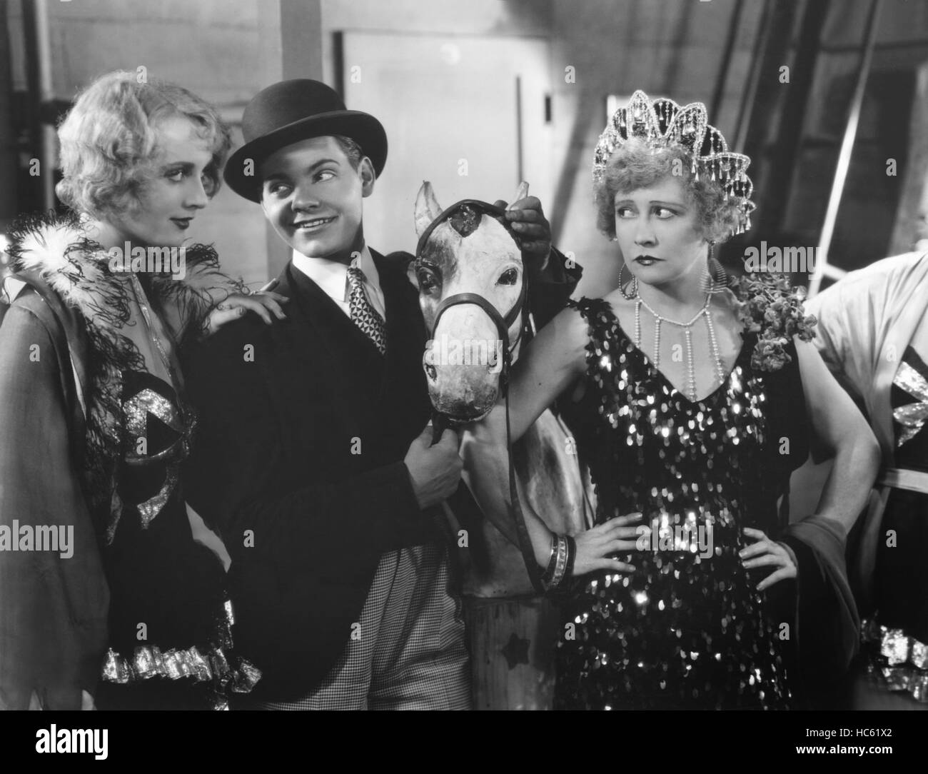 SHOW FOLKS, from left: Carole Lombard, Eddie Quillan, Bessie Barriscale ...
