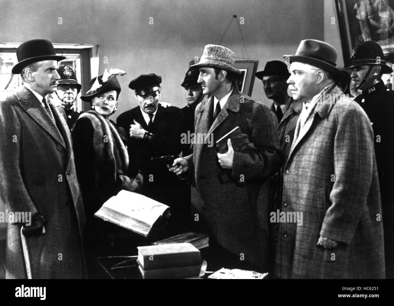 DRESSED TO KILL, Frederick Worlock, Patricia Morison, Basil Rathbone ...