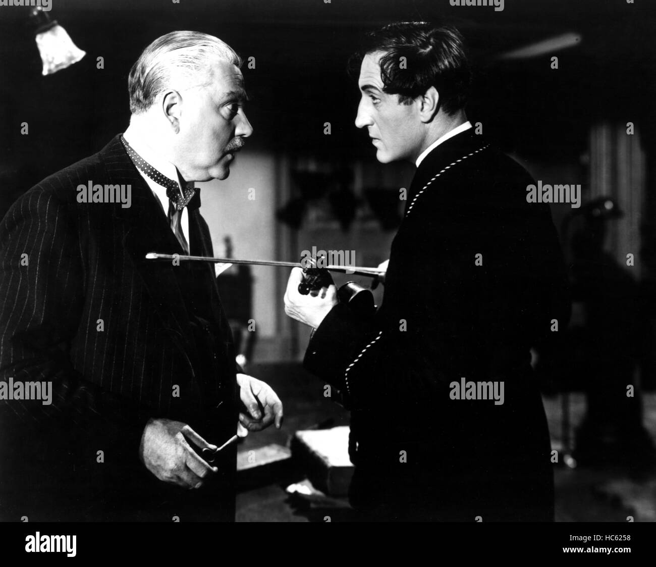 SHERLOCK HOLMES AND THE VOICE OF TERROR, Nigel Bruce, Basil Rathbone ...