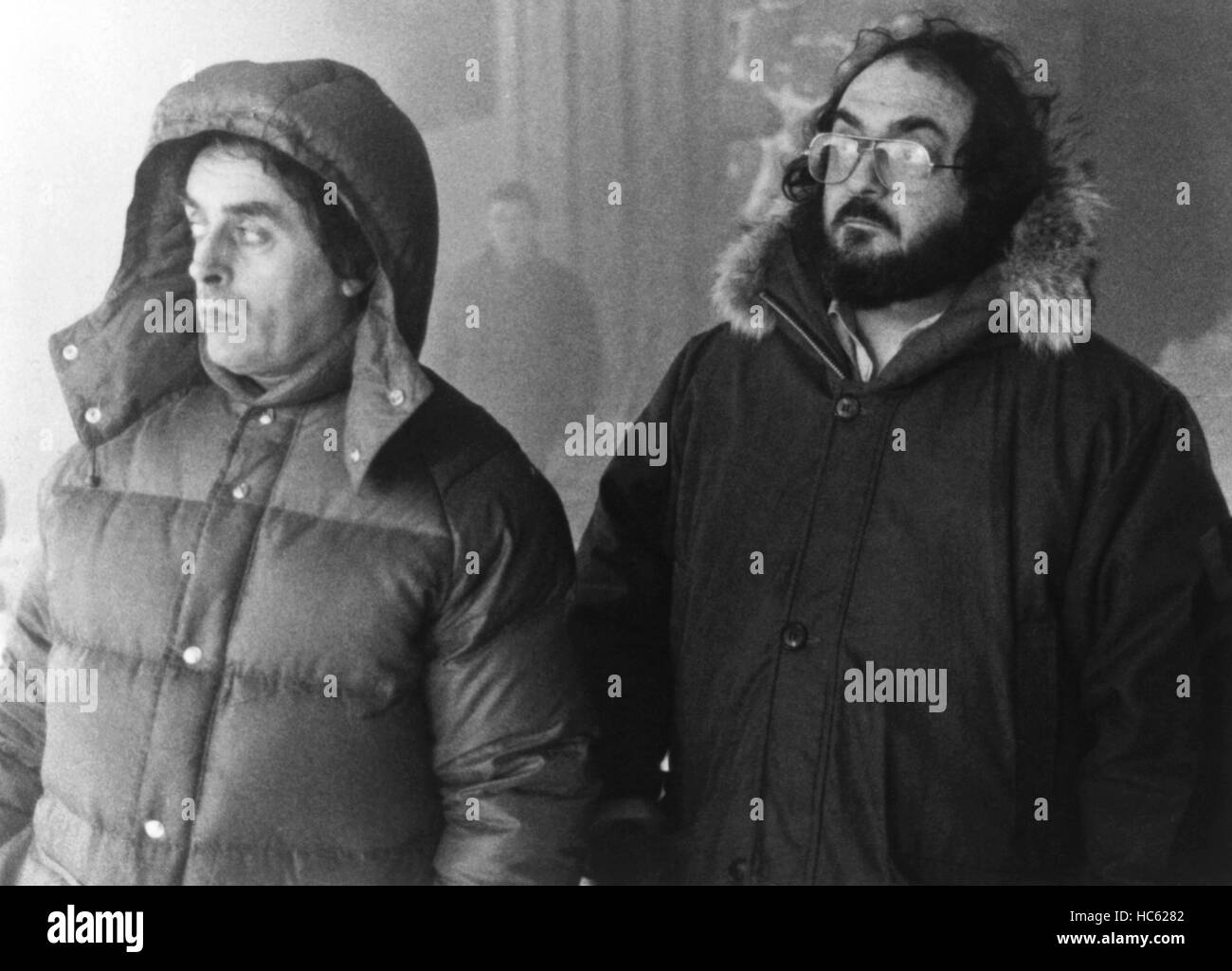 THE SHINING, from left: cinematographer John Alcott, director Stanley ...