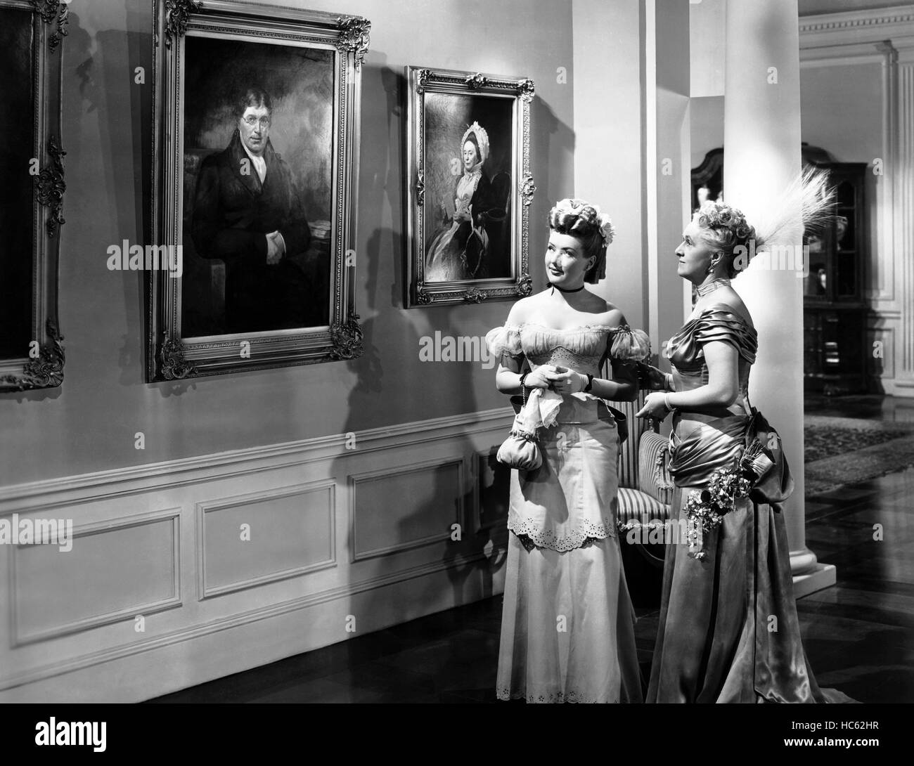 THE SHOCKING MISS PILGRIM, from left, Betty Grable, Elisabeth Risdon ...