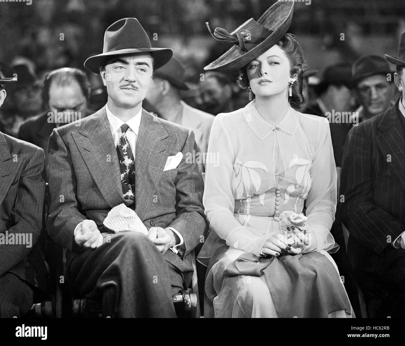 SHADOW OF THE THIN MAN, William Powell, Myrna Loy, 1941 Stock Photo - Alamy