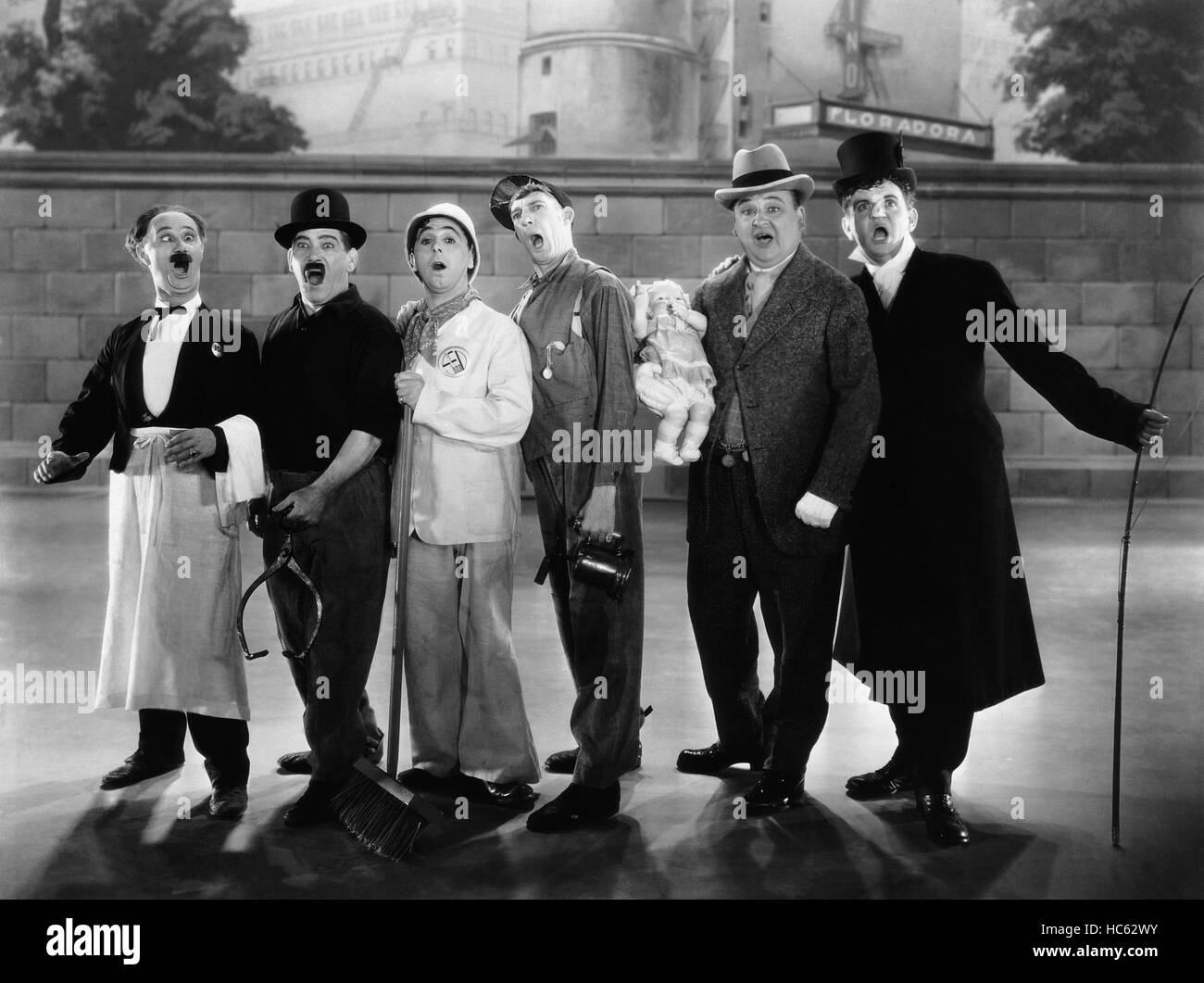 THE SHOW OF SHOWS, Ben Turpin, Heinie Conklin, Lupino Lane, Lee Moran ...