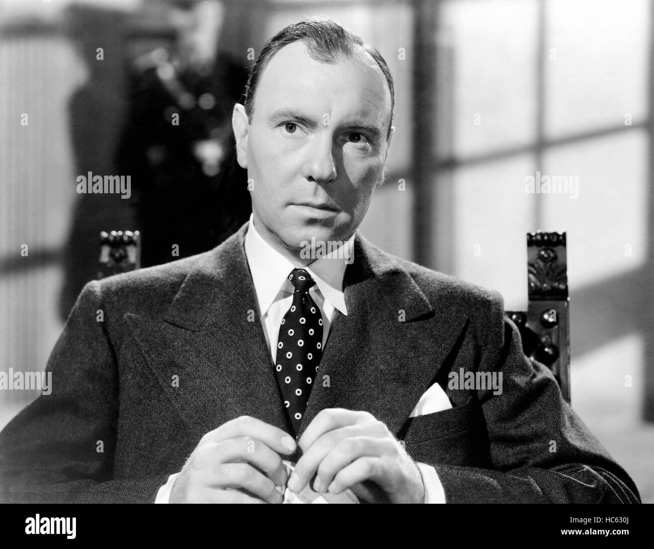 THE SILVER FLEET, Ralph Richardson, 1943 Stock Photo - Alamy
