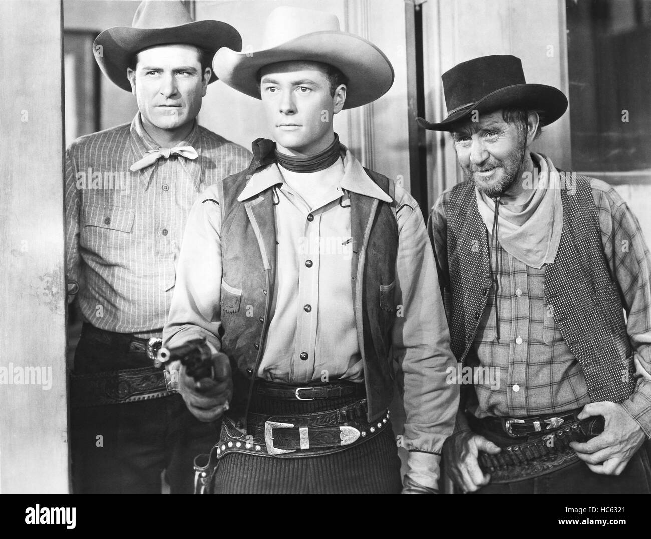 SIX-GUN GOLD, Tim Holt (center), 1941 Stock Photo - Alamy