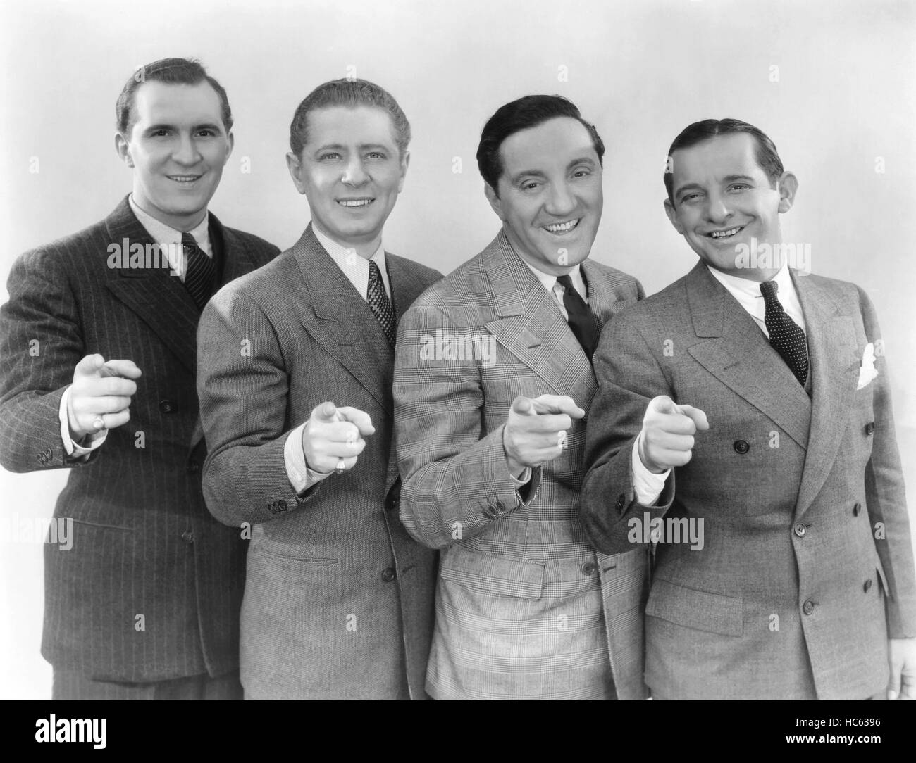 THE SINGING KID, The Yacht Club Boys, from left: George Kelly, Billy ...