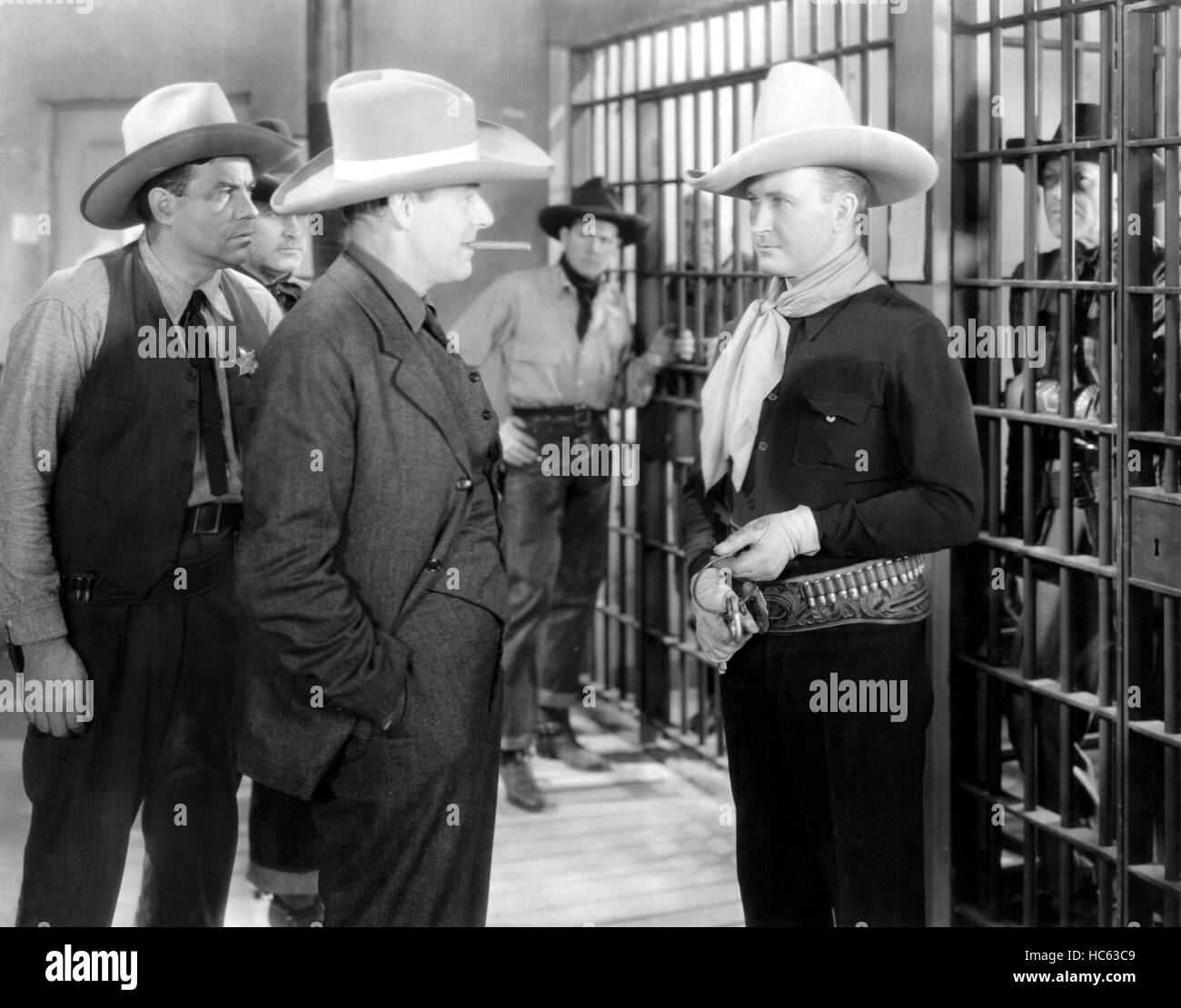 SILENT MEN, Lloyd Ingraham, Tim McCoy, 1933 Stock Photo - Alamy
