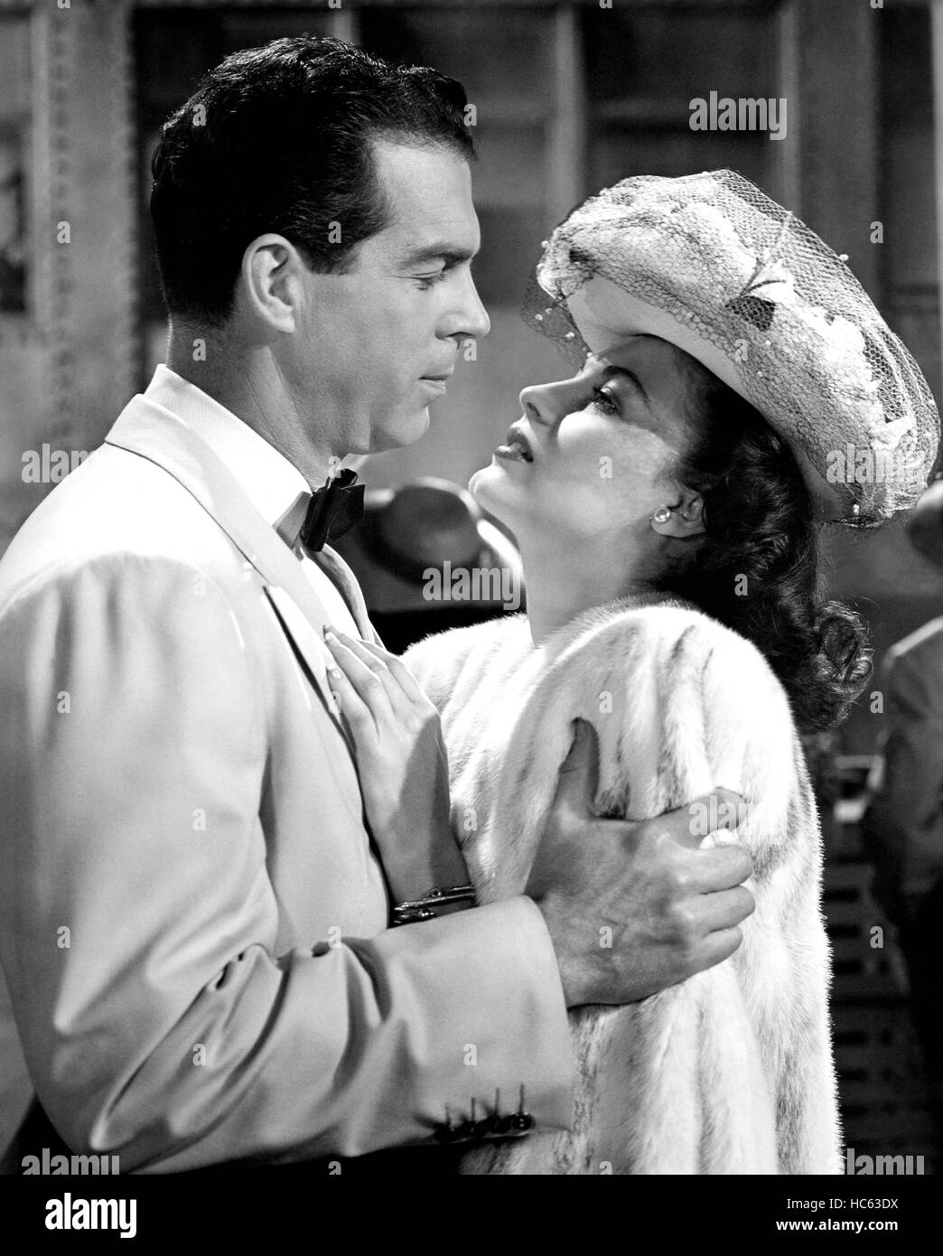SINGAPORE, from left, Fred MacMurray, Ava Gardner, 1947 Stock Photo - Alamy