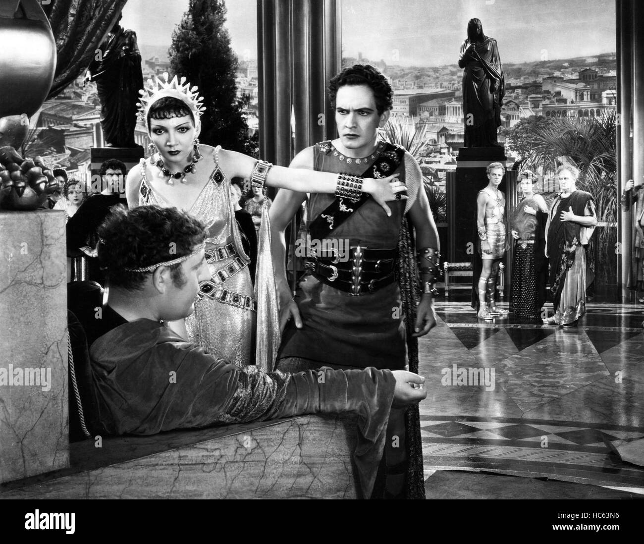 THE SIGN OF THE CROSS, Charles Laughton, Claudette Colbert, Fredric ...