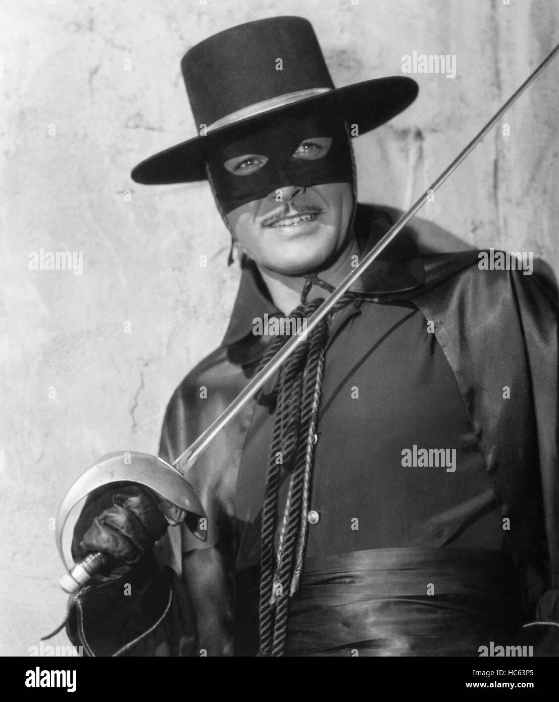 THE SIGN OF ZORRO, Guy Williams, 1958 Stock Photo - Alamy