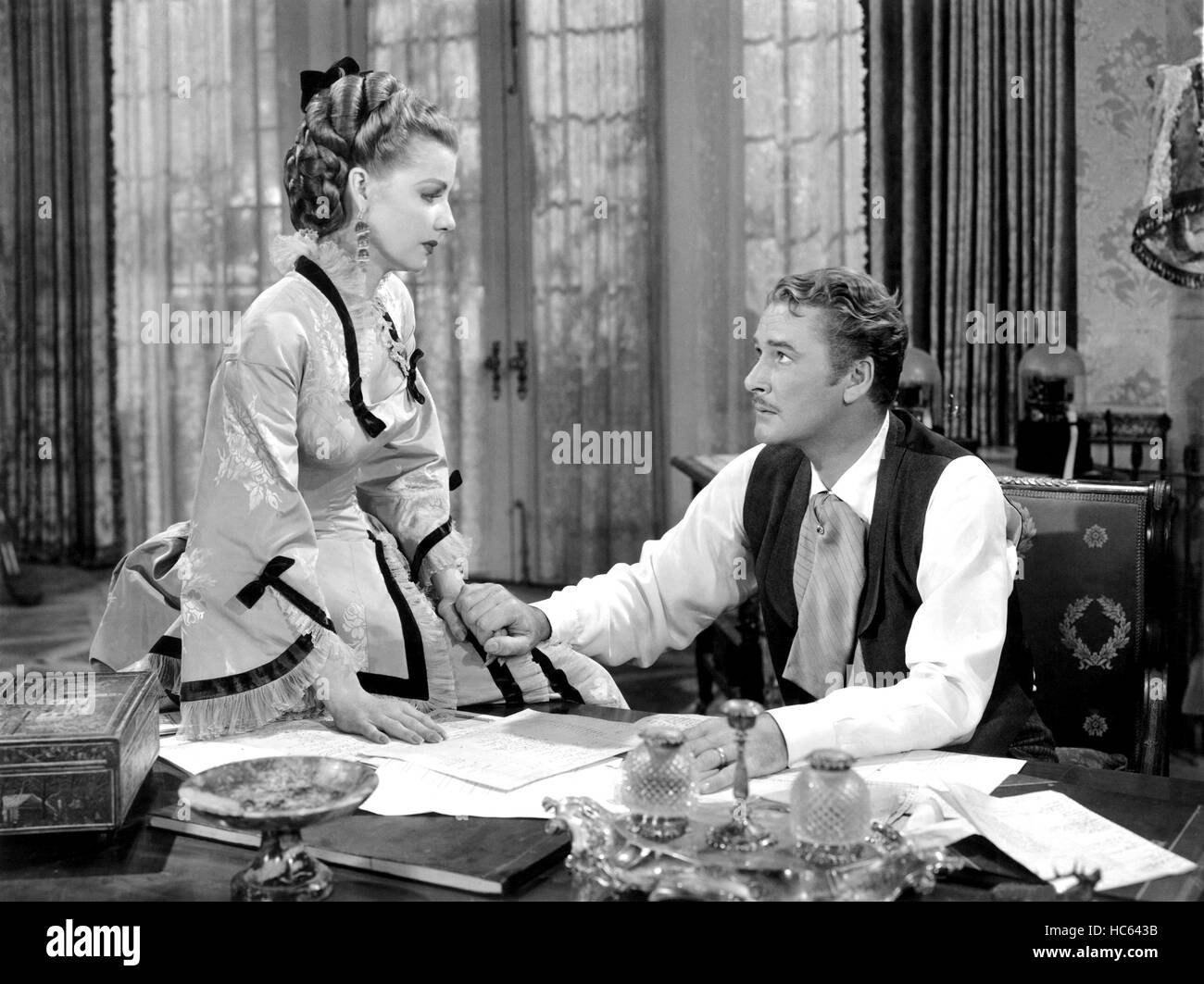 SILVER RIVER, Ann Sheridan, Errol Flynn, 1948 Stock Photo - Alamy