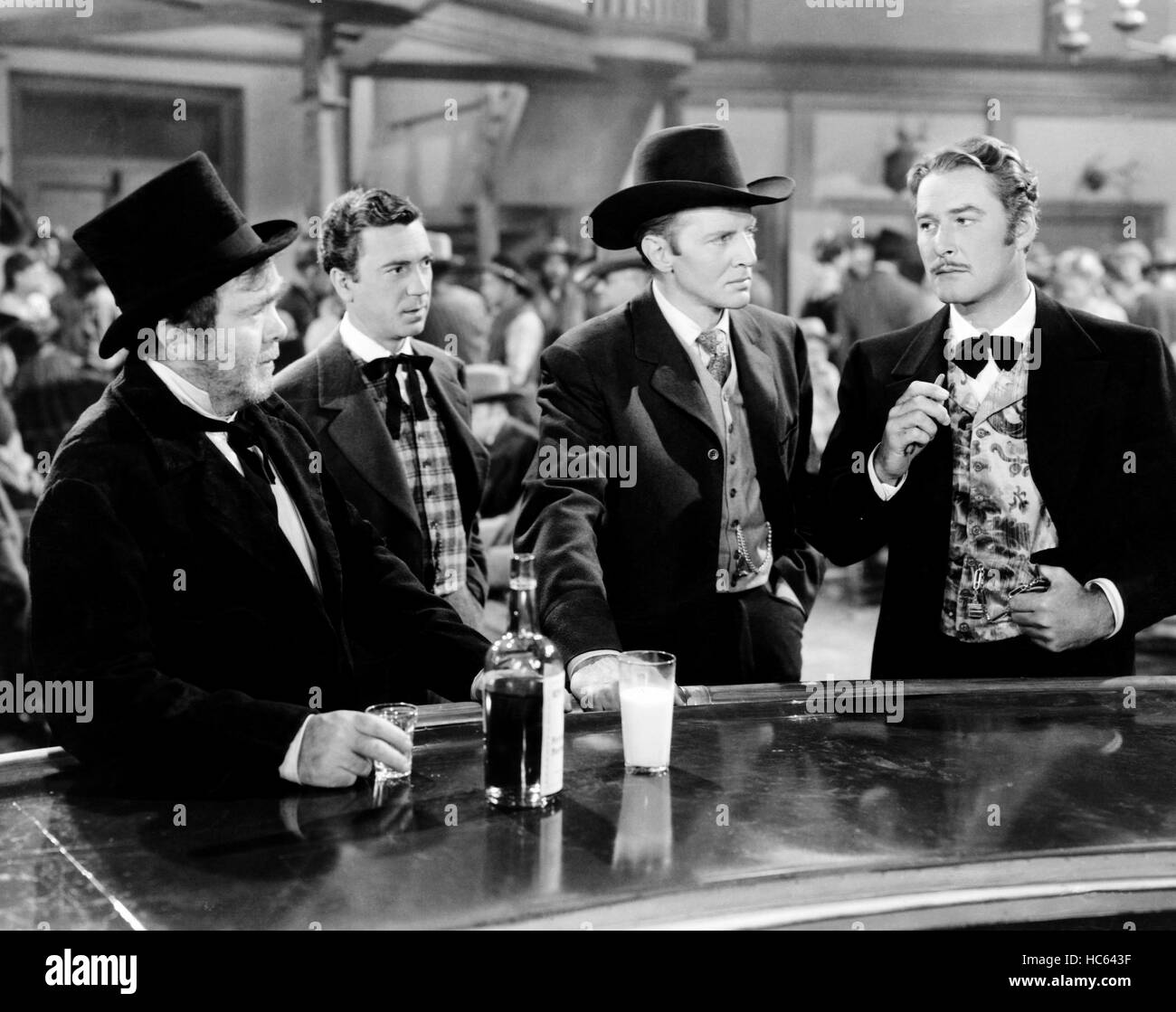 SILVER RIVER, from left: Thomas Mitchell, Tom D'Andrea, Bruce Bennett ...