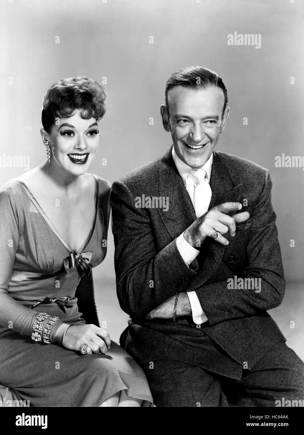 SILK STOCKINGS, Janis Paige, Fred Astaire, 1957 Stock Photo - Alamy
