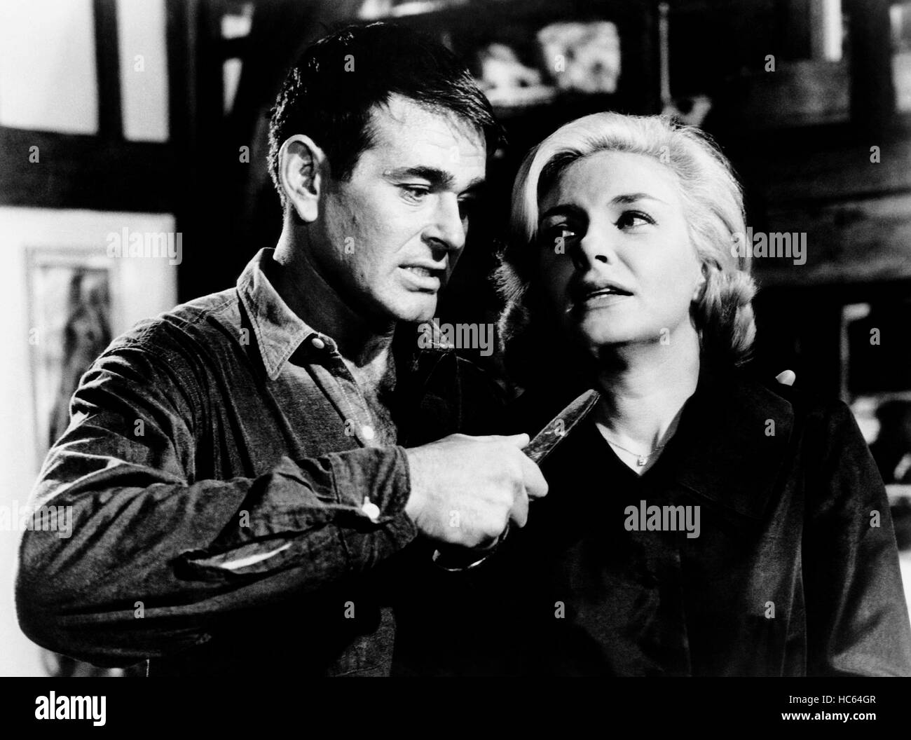 SIGNPOST TO MURDER, from left: Stuart Whitman, Joanne Woodward, 1964 ...