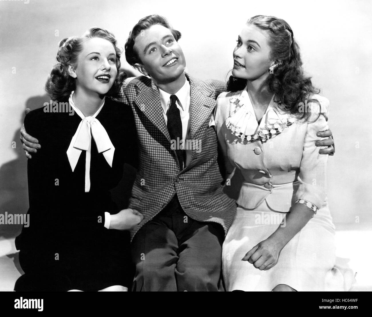 SING YOUR WAY HOME, from left, Donna Lee, Glen Vernon, Marcy Mcguire, 1945 Stock Photo - Alamy
