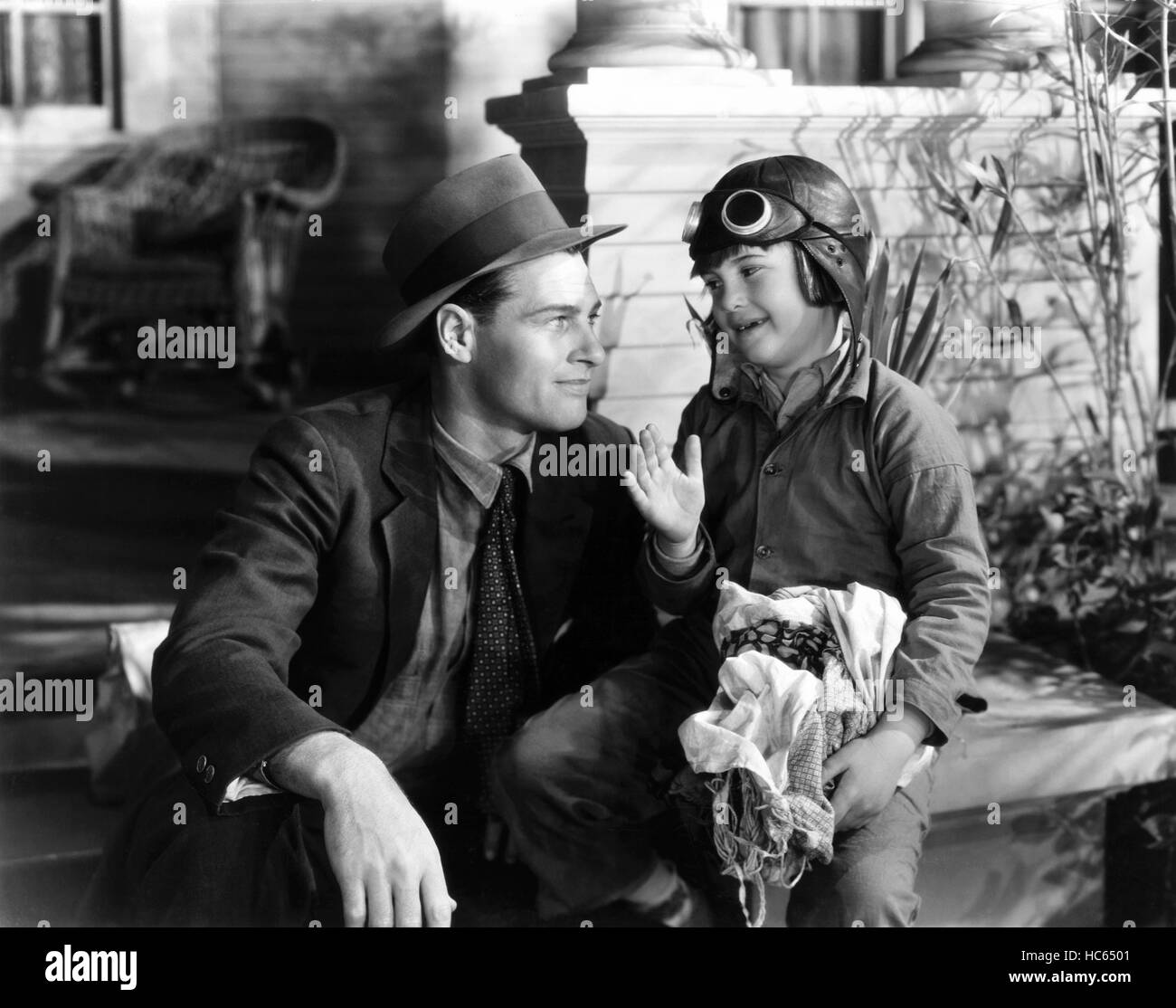 SKY BRIDE, from left, Richard Arlen, Robert Coogan, 1932 Stock Photo ...