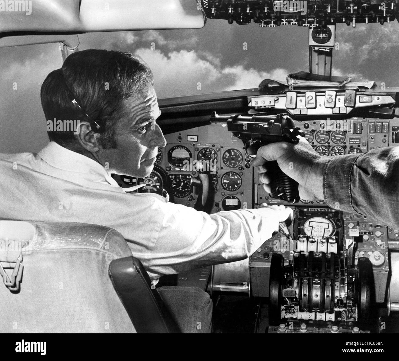 SKYJACKED, Charlton Heston, 1972 Stock Photo - Alamy