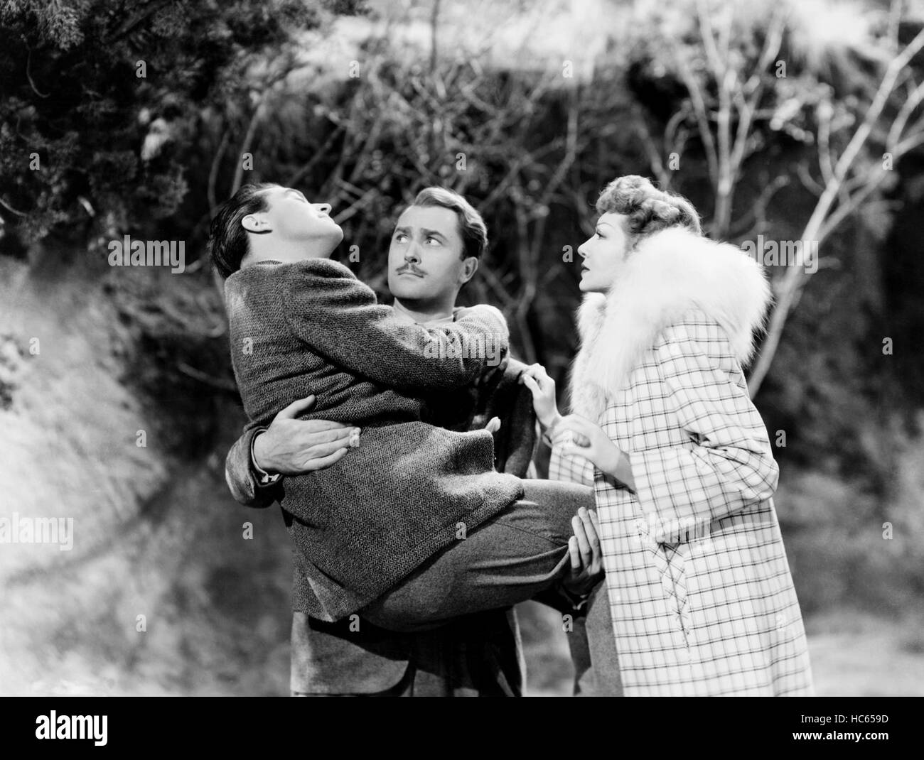 SKYLARK, from left, Ray Milland, Brian Aherne, Claudette Colbert, 1941 ...