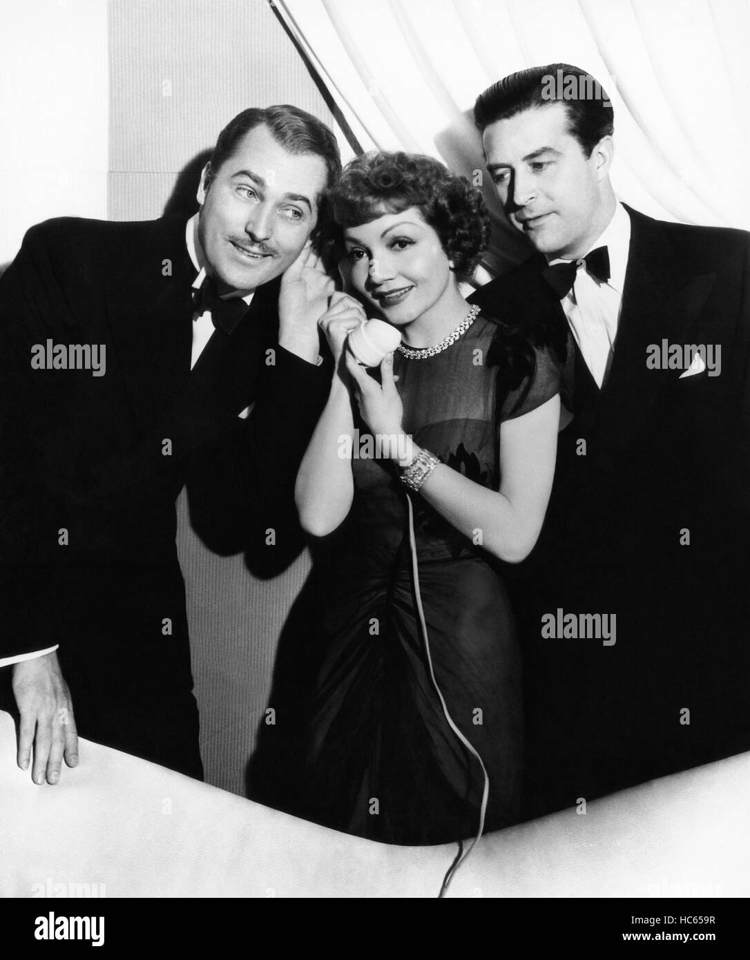 SKYLARK, from left: Brian Aherne, Claudette Colbert, Ray Milland, 1941 ...