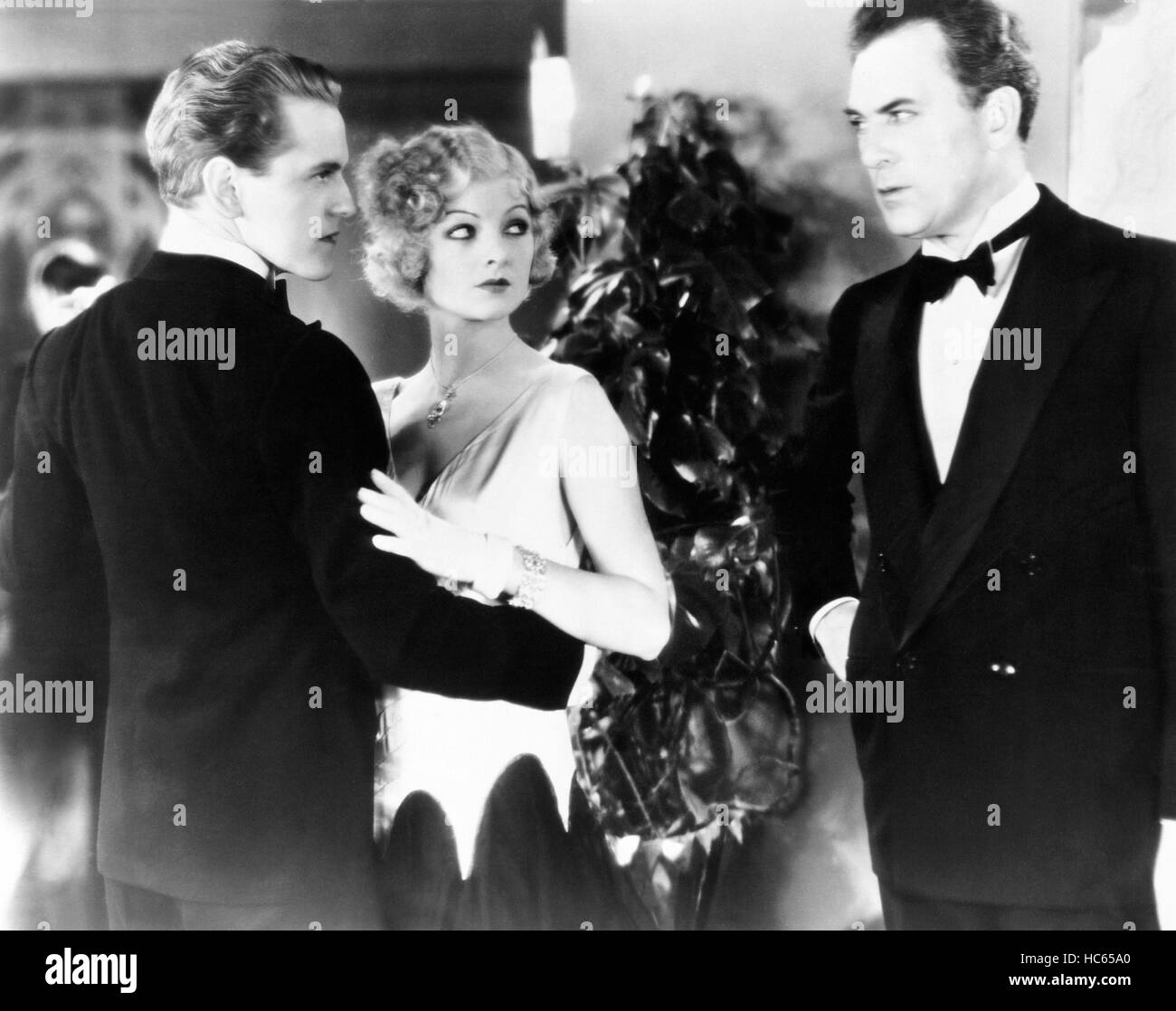 SKYLINE, from left: Hardie Albright, Myrna Loy, Thomas Meighan, 1931 ...