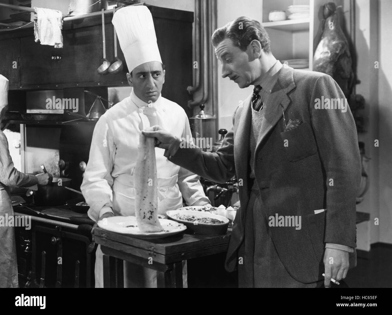 SLEEPING CAR TO TRIESTE, Gregoire Aslan, Alan Wheatley, 1948 Stock ...