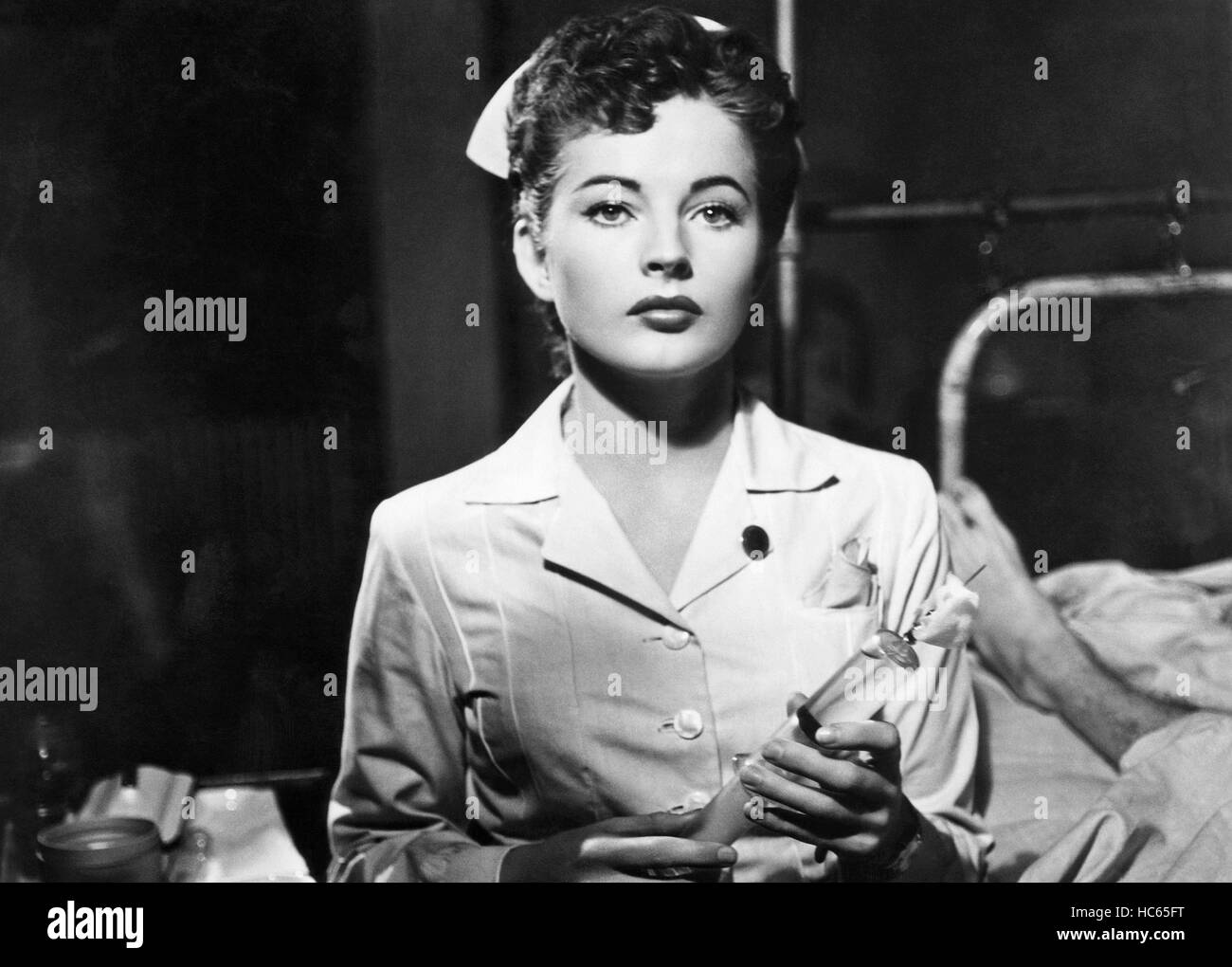 THE SLEEPING CITY, Coleen Gray, 1950 Stock Photo - Alamy