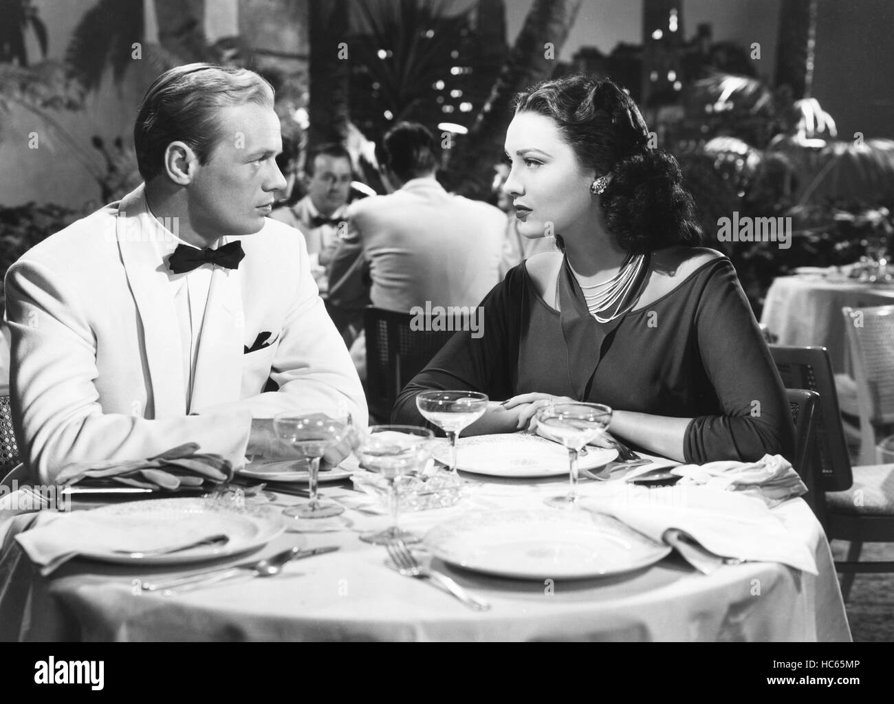 SLATTERY'S HURRICANE, from left, Richard Widmark, Linda Darnell, 1949 ...