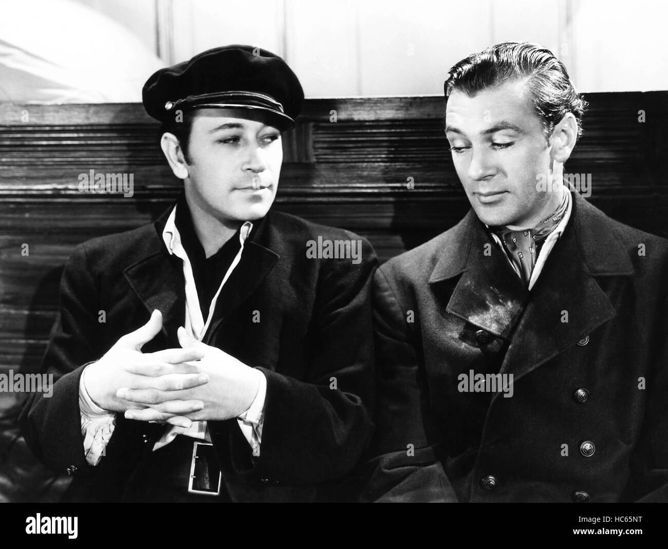 SOULS AT SEA, from left: George Raft, Gary Cooper, 1937 Stock Photo - Alamy
