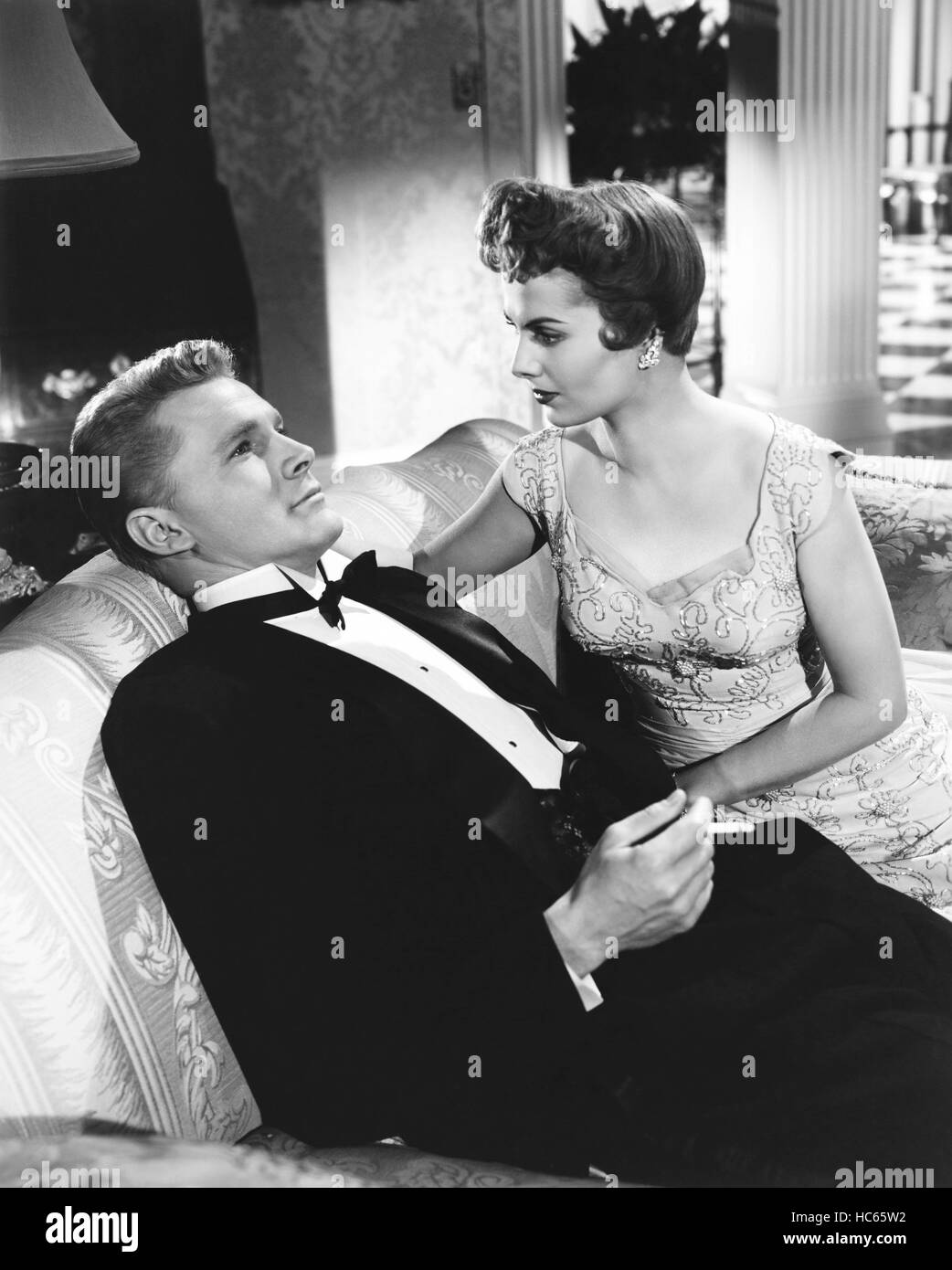 SO BIG, from left, Steve Forrest, Martha Hyer, 1953 Stock Photo - Alamy
