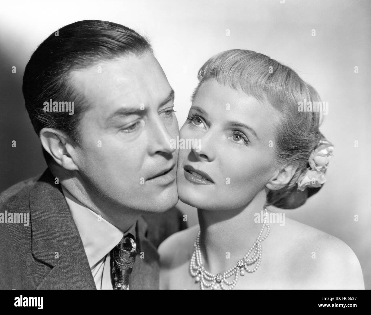 SO EVIL MY LOVE, from left: Ray Milland, Ann Todd, 1948 Stock Photo - Alamy