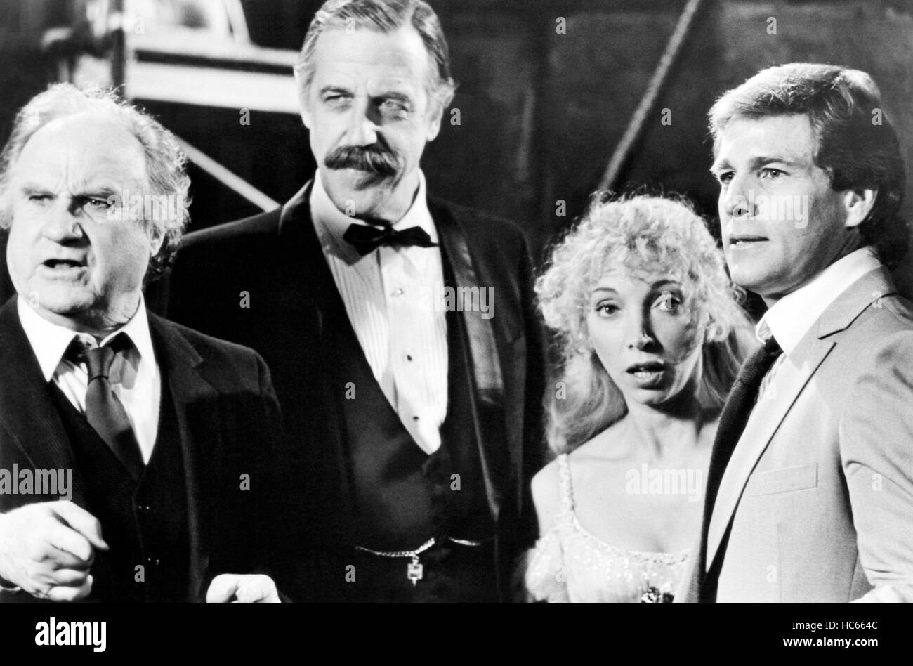 SO FINE, from left: Jack Warden, Fred Gwynne, Mariangela Melato. Ryan O'Neal, 1981. ©Warner ...