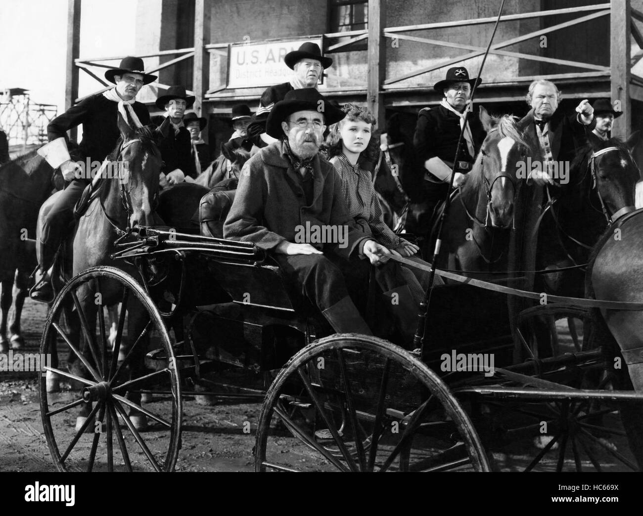 SOUTHWARD HO!, fifth, sixth and seventh from left: Tom London, Ed Brady ...