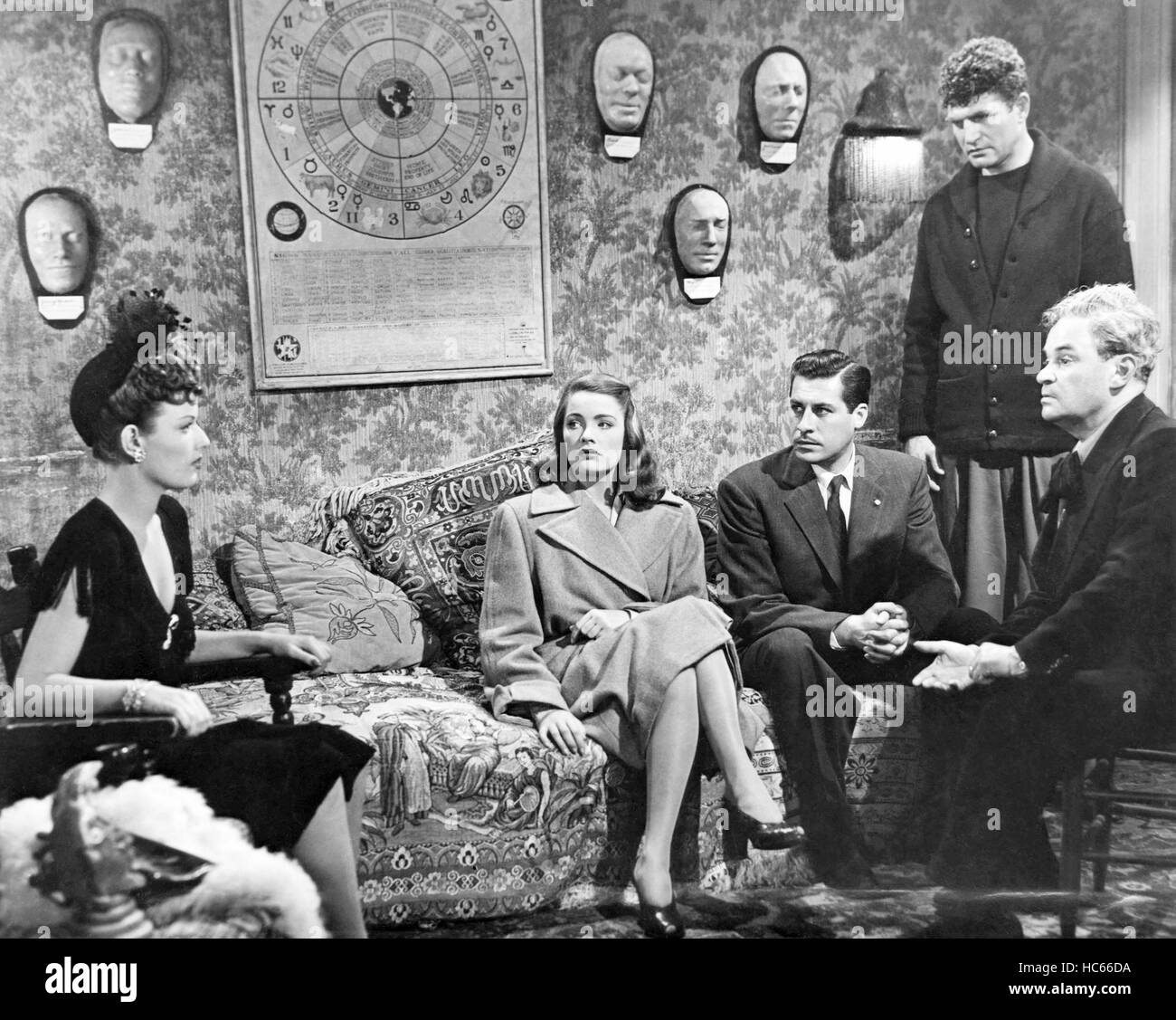 SOMEWHERE IN THE NIGHT, Margo Woode, Nancy Guild, John Hodiak, Lou Nova ...