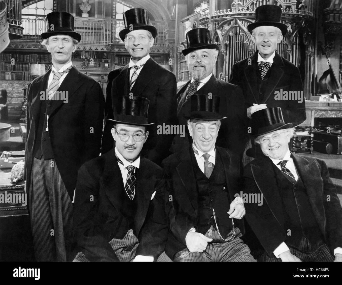 A SONG IS BORN, from left, top, Felix Bressart, Danny Kaye, J. Edward ...