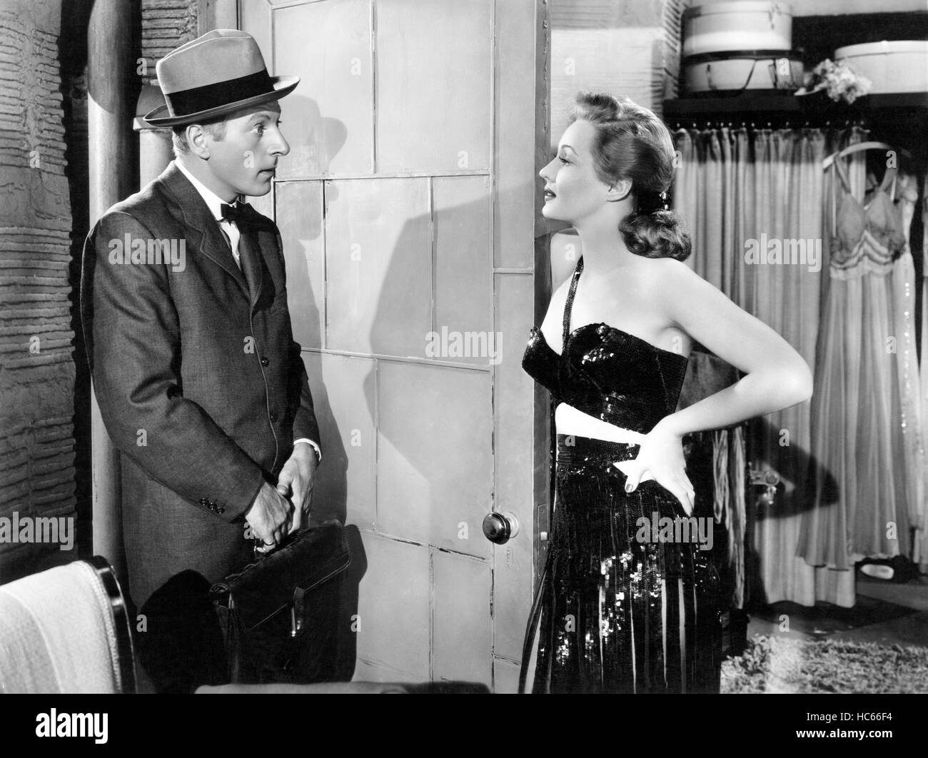 A SONG IS BORN, from left: Danny Kaye, Virginia Mayo, 1948 Stock Photo ...