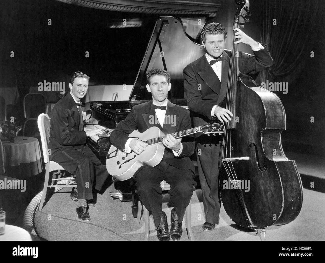 A SONG IS BORN, the Page Cavanaugh Trio: from left: Page Cavanaugh, Al ...