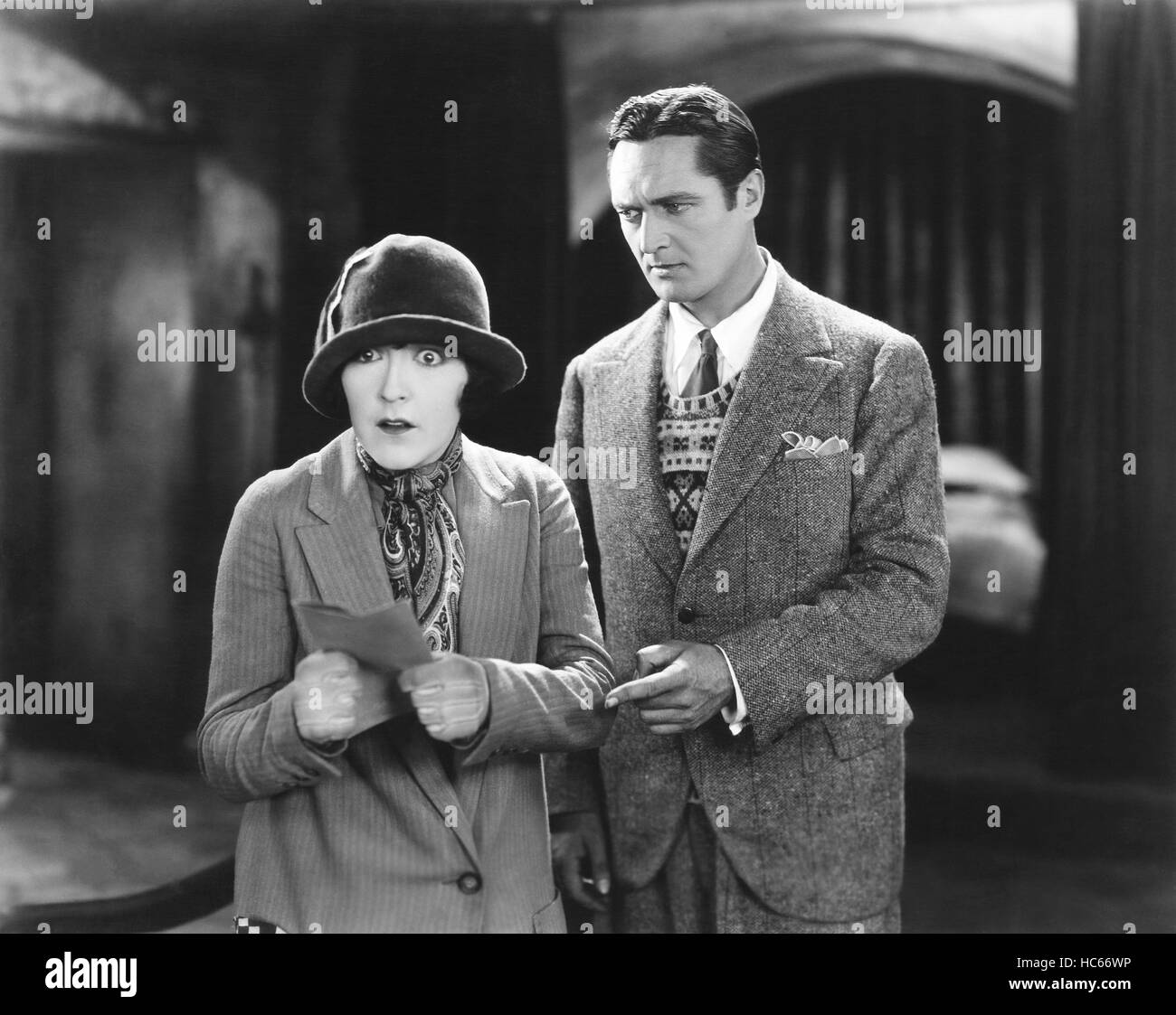 SOUL MATES, from left: Aileen Pringle, Edmund Lowe, 1925 Stock Photo ...