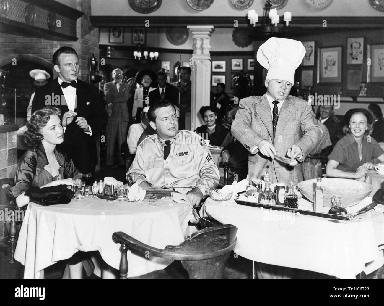 SOUND OFF, from left: Joy Windsor, Emil Sitka, Gordon Jones, Mickey ...