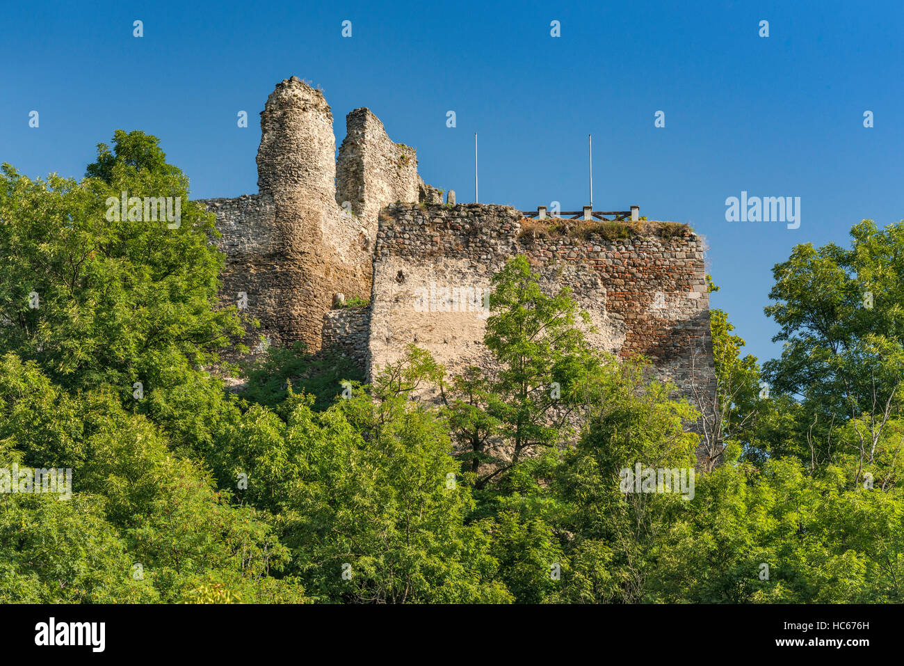 Ruins of Devin Castle near Bratislava, Slovakia Stock Photo - Alamy
