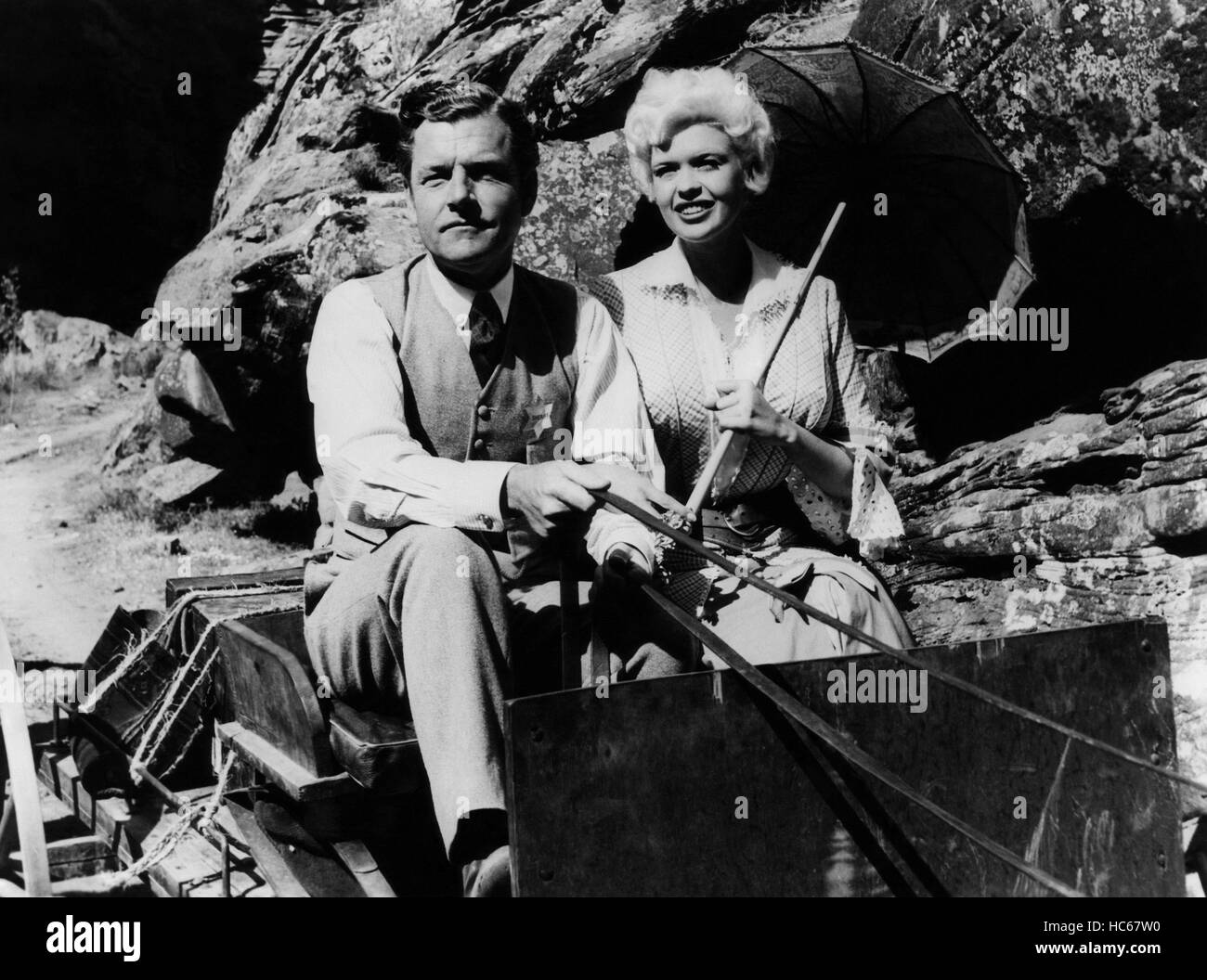 THE SHERIFF OF FRACTURED JAW, Kenneth More, Jayne Mansfield, 1958, TM ...