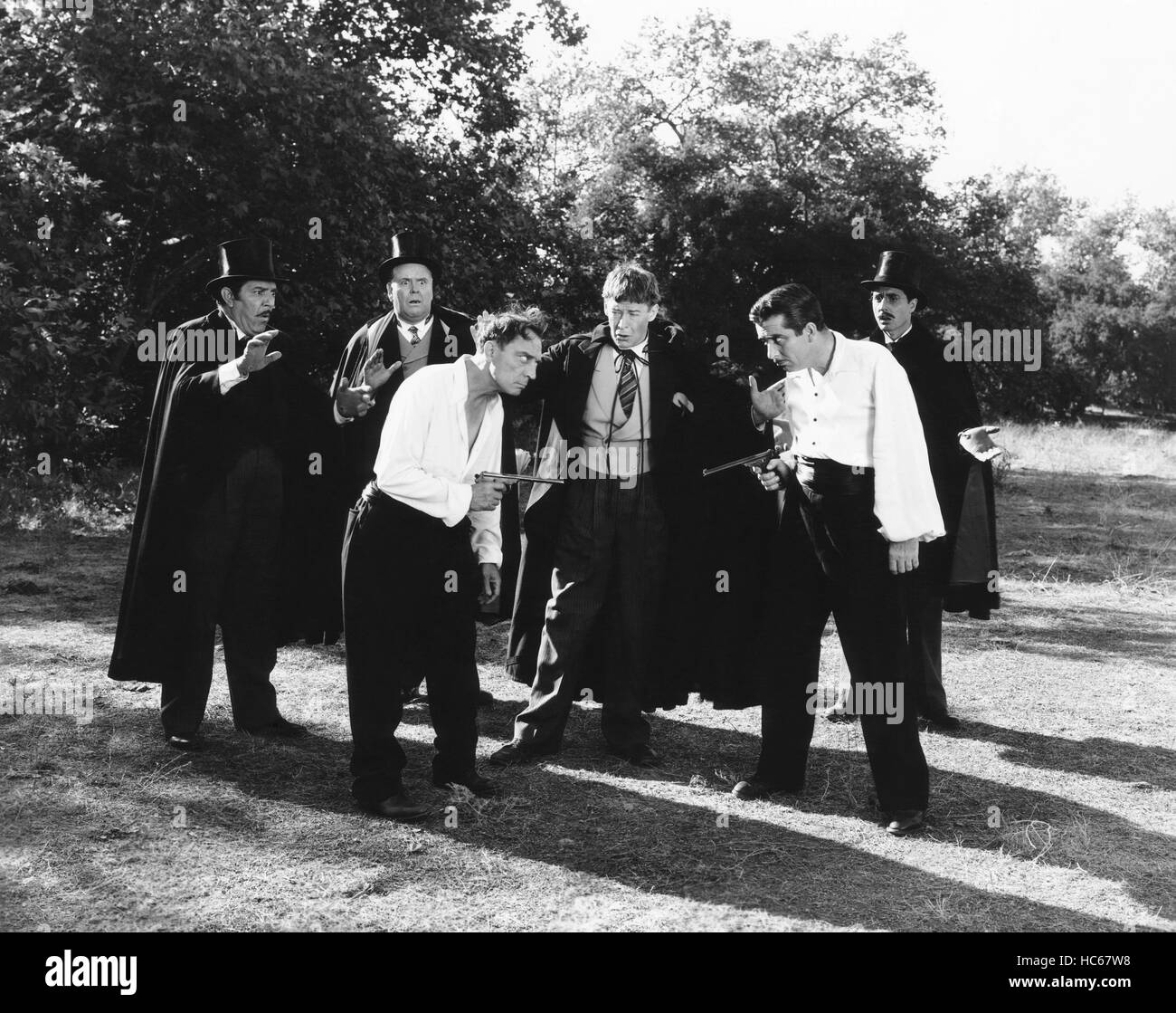 SHE'S OIL MINE, first five from left: Harry Semels, Bud Jamison, Buster ...