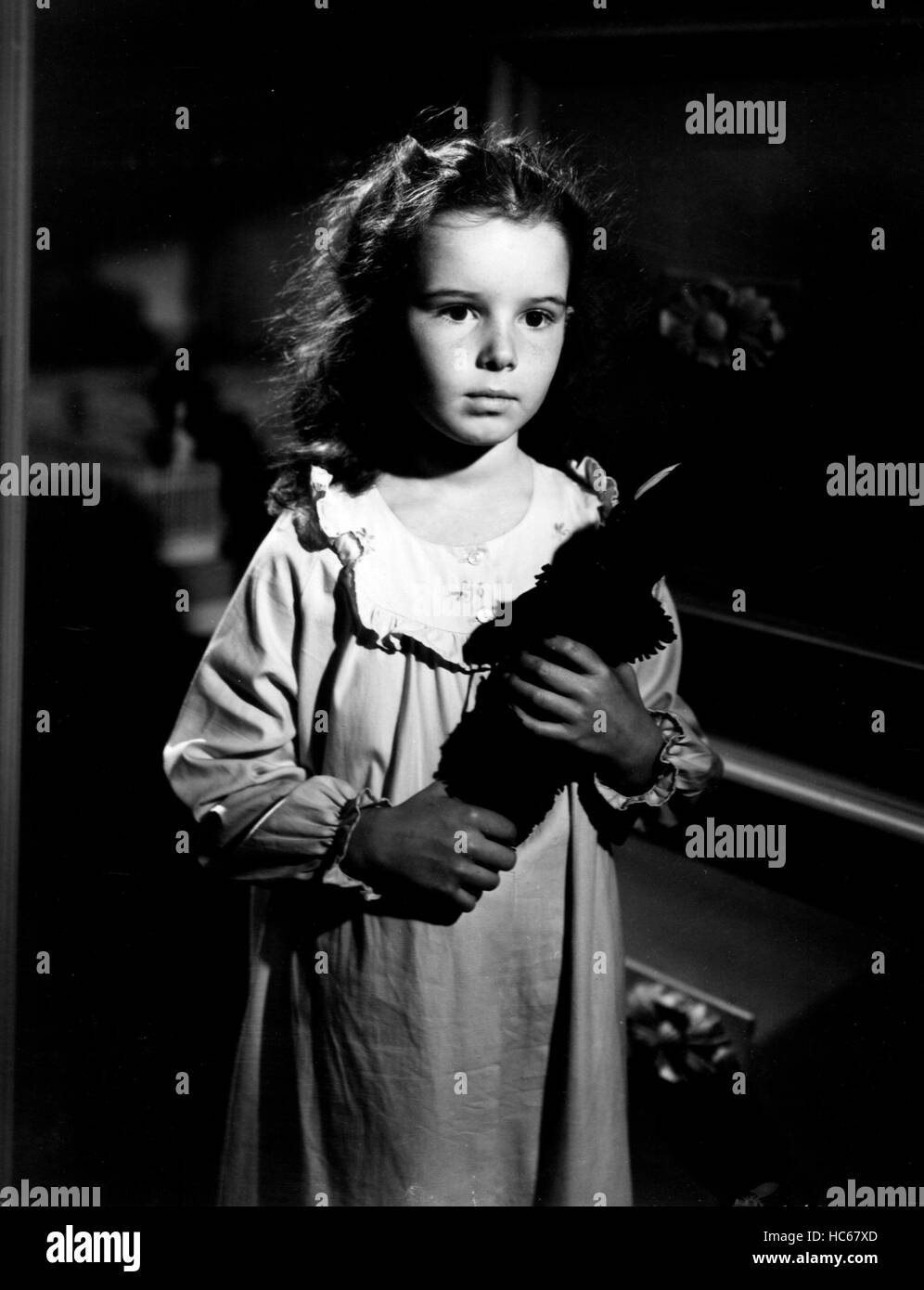 SHADOW ON THE WALL, Gigi Perreau, 1950 Stock Photo - Alamy