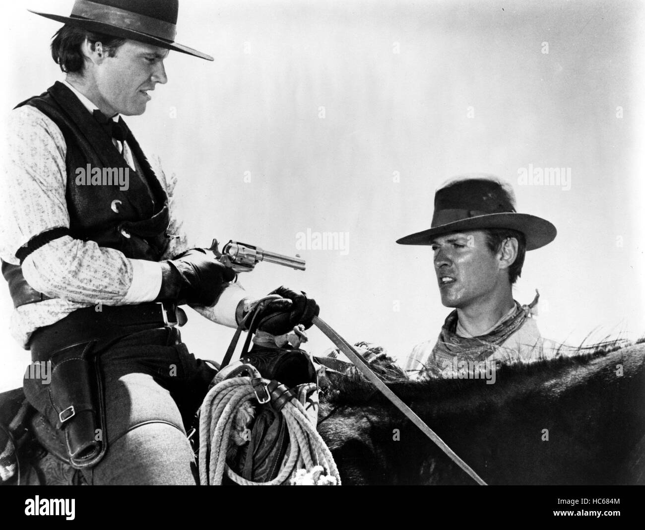 THE SHOOTING, Jack Nicholson, Will Hutchins, 1967 Stock Photo - Alamy
