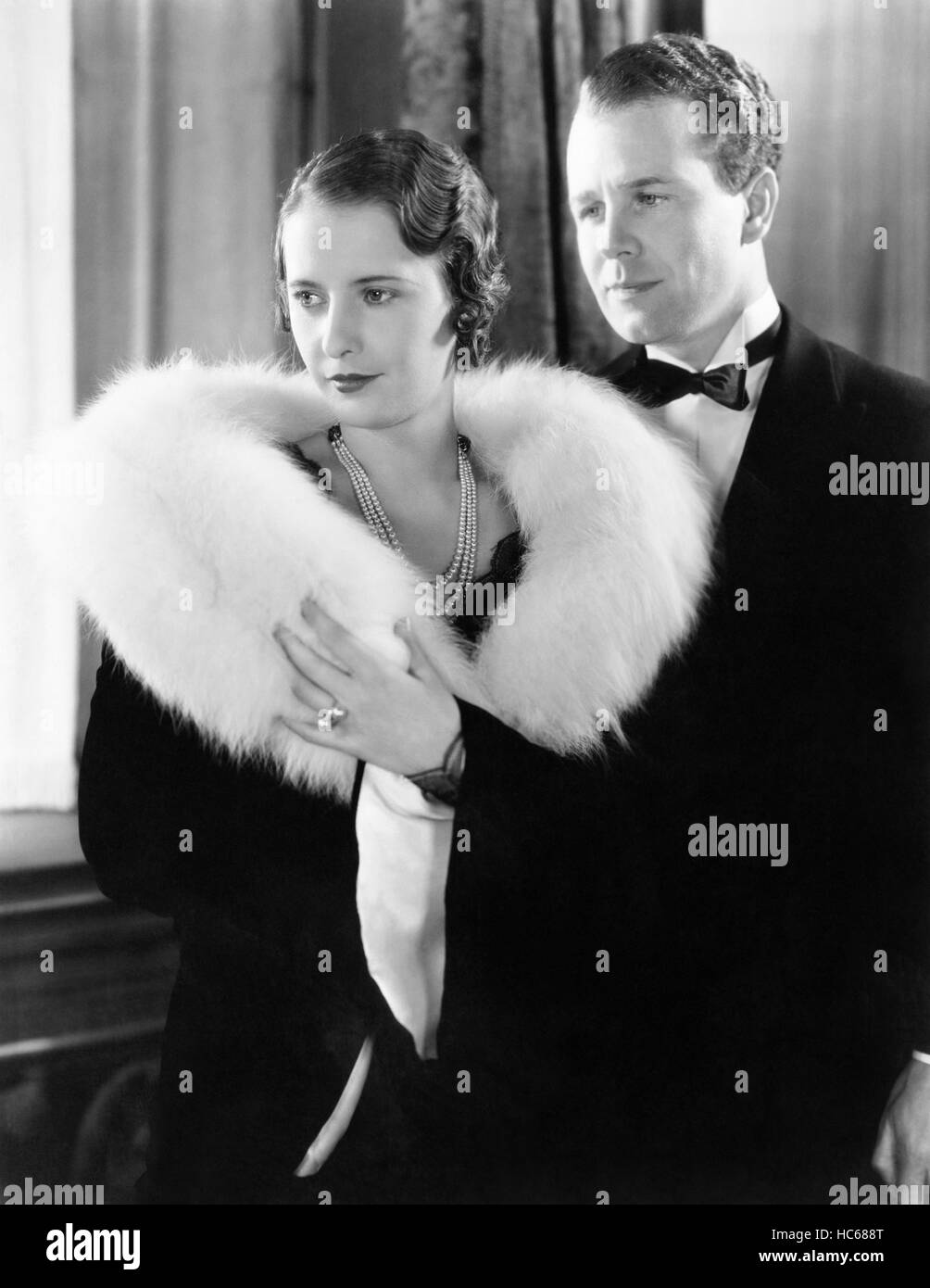 SHOPWORN, from left, Barbara Stanwyck, Regis Toomey, 1932 Stock Photo ...