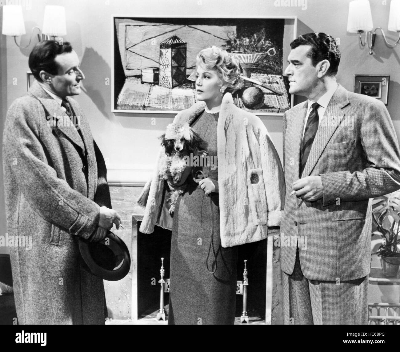 SHE PLAYED WITH FIRE, (aka FORTUNE IS A WOMAN), from left: Michael ...