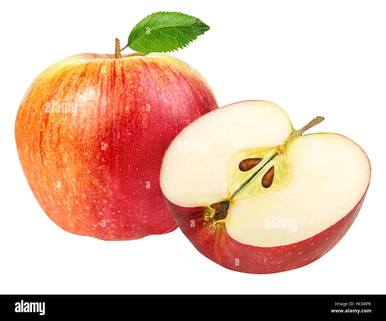 apple isolated on white background Stock Photo - Alamy