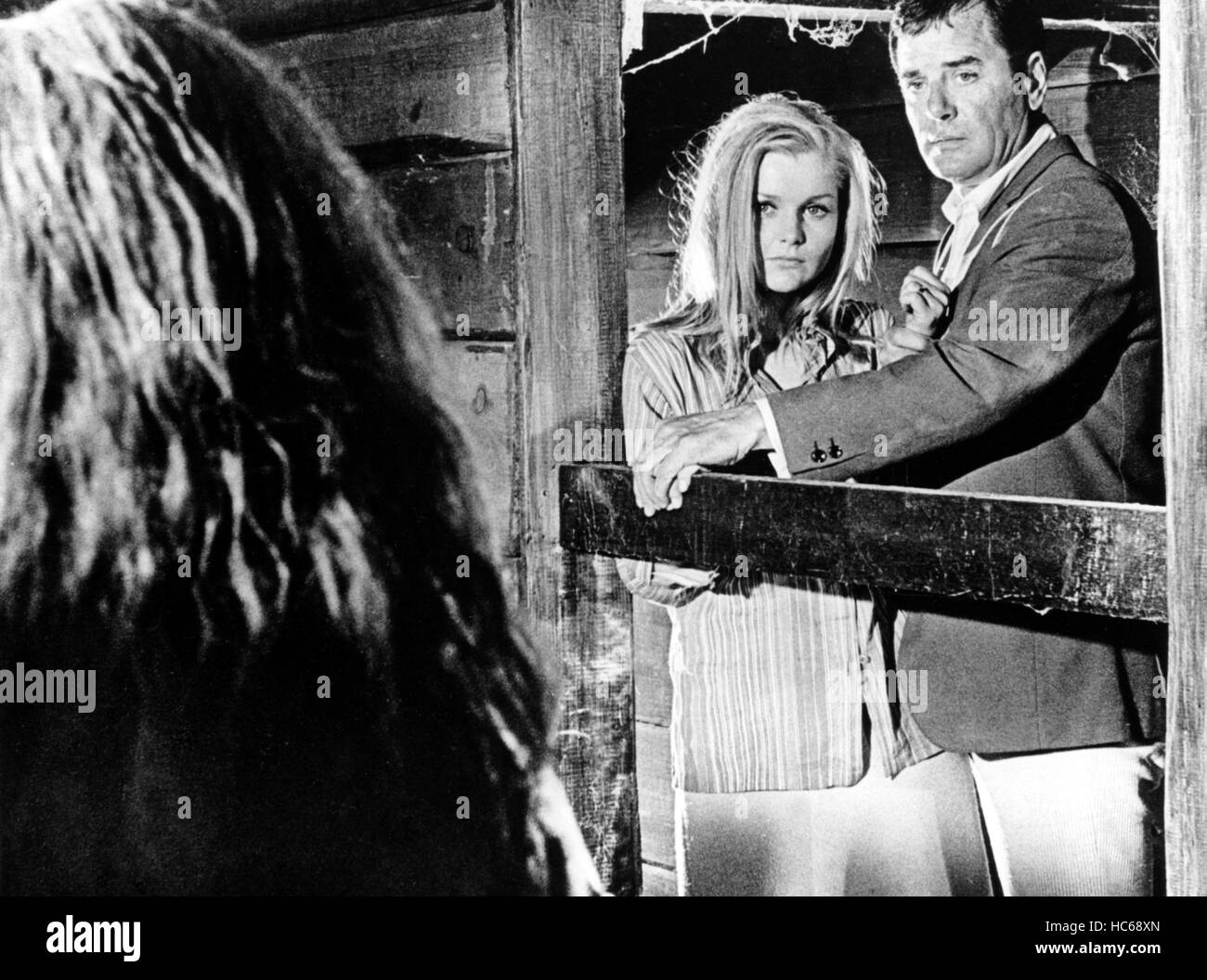 THE SHUTTERED ROOM, from left: Flora Robson, Carol Lynley, Gig Young ...