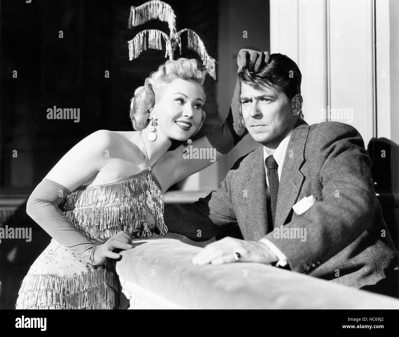 SHE'S WORKING HER WAY THROUGH COLLEGE, Virginia Mayo, Ronald Reagan ...